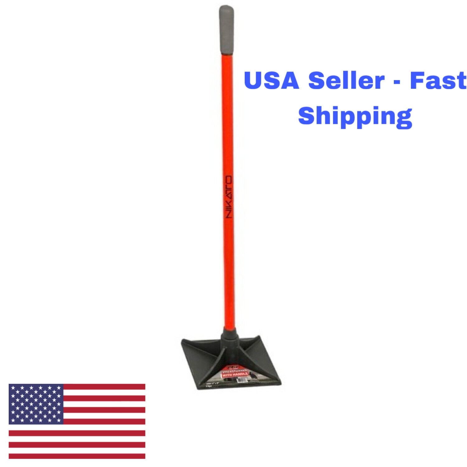 NIKATTO USA STOCK 8” x 8" and 10” x 10” Tamper Rammer for Compacting ...