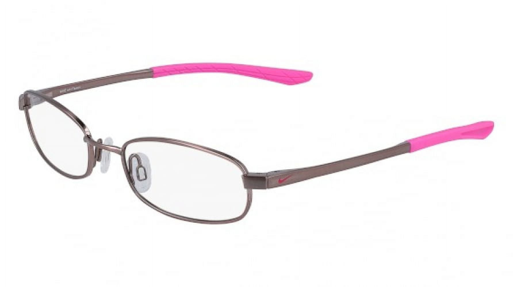 NIKE-4641 770 Oval Eyeglasses Brushed Rose Gold/Fuschia - Walmart.com