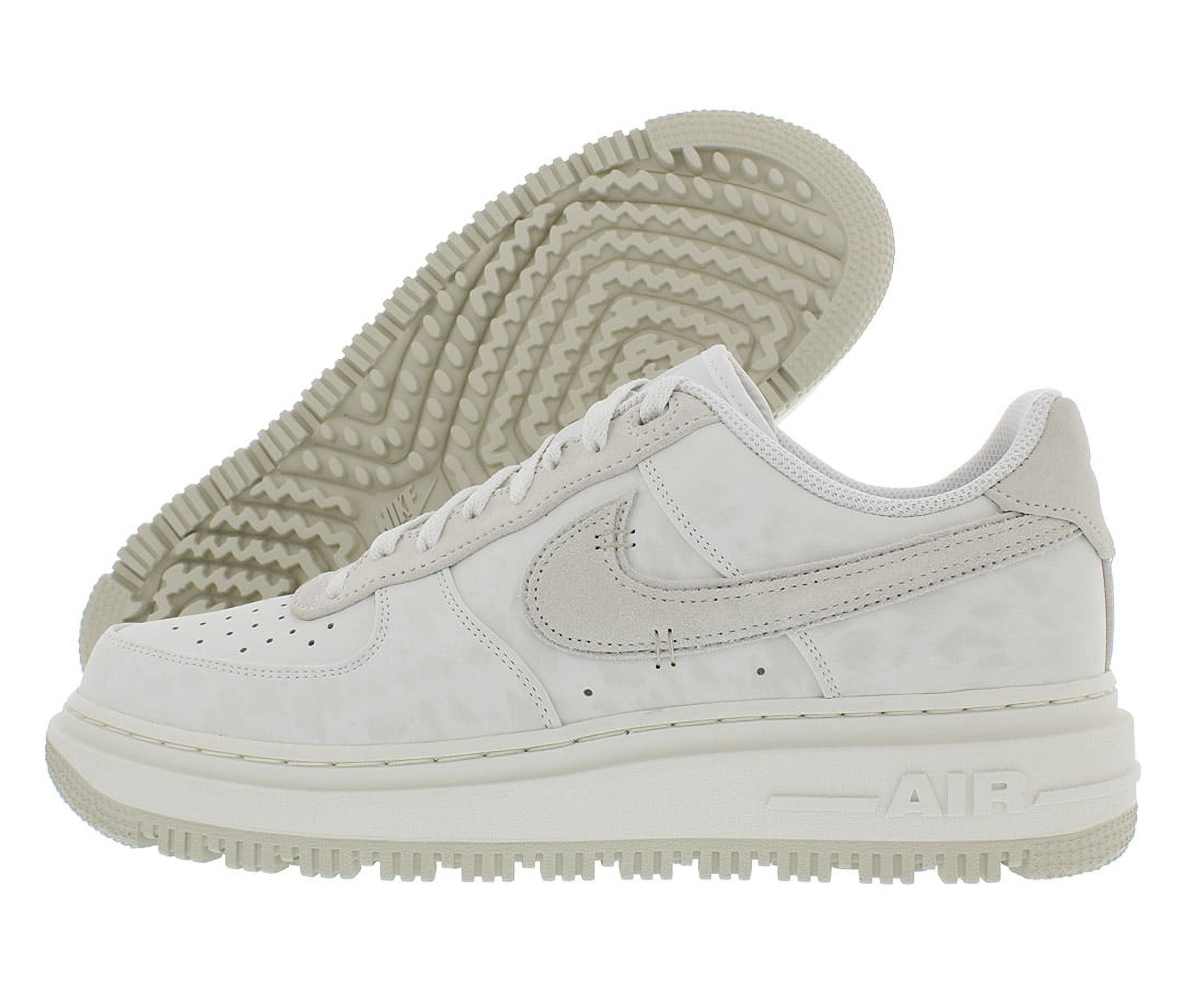 NIKE Air Force 1 Luxe - Mens (Summit White/Summit White/Lt Bone,13 ...