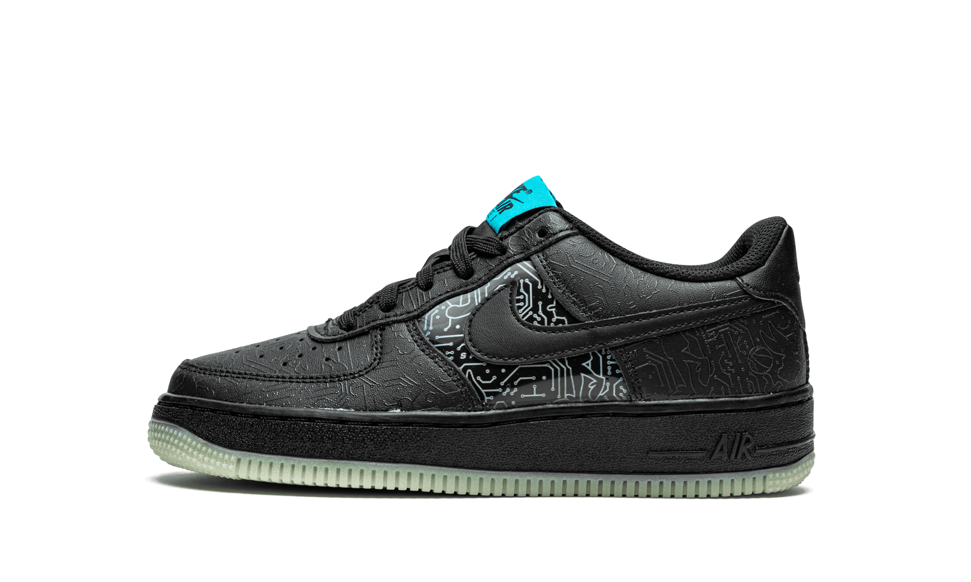 NIKE GRADE SCHOOL Air Force 1 Low GS "Space Jam - Computer Chip" DN1434 ...