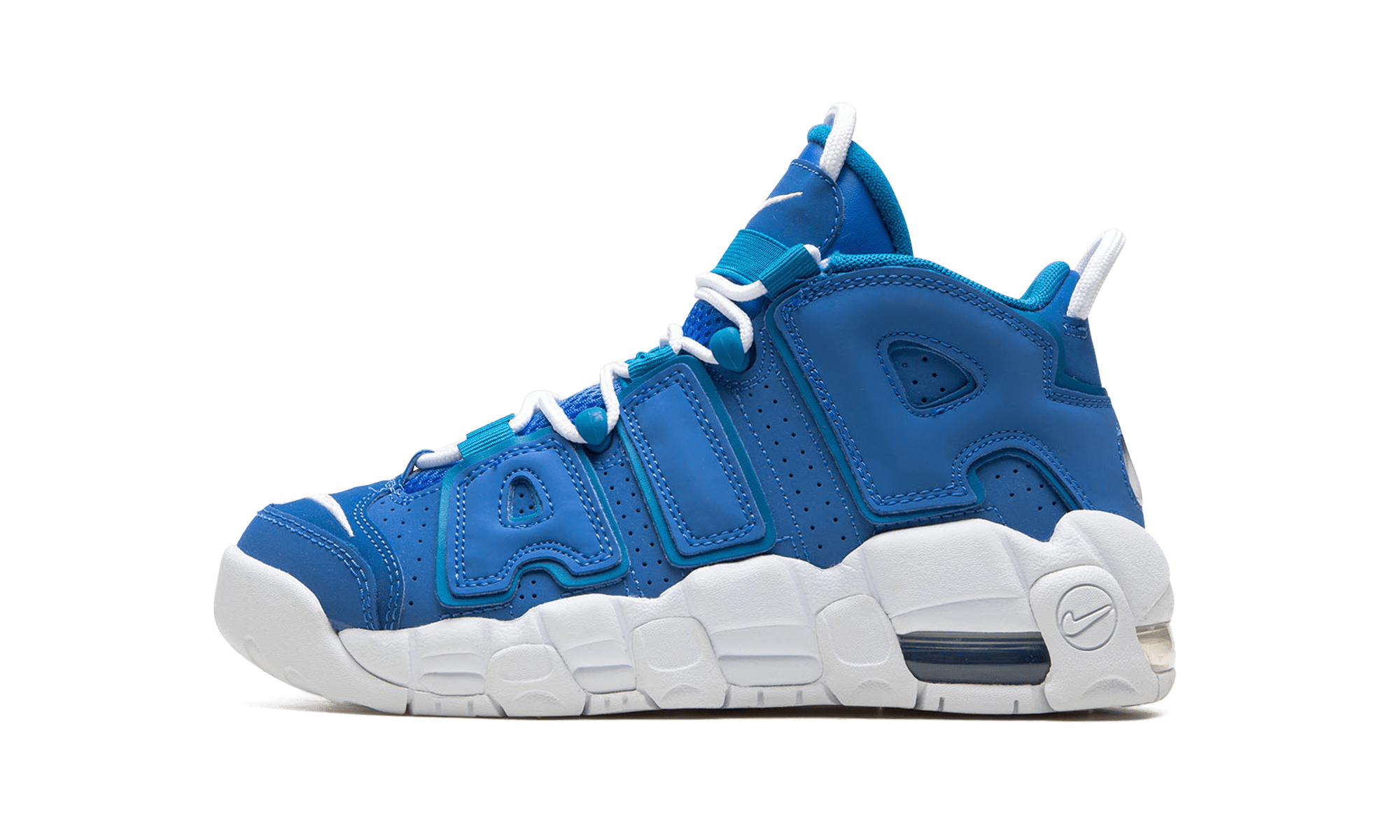 NIKE GRADE SCHOOL Air More Uptempo GS "Blue / White" DM1023 400 DM1023 ...