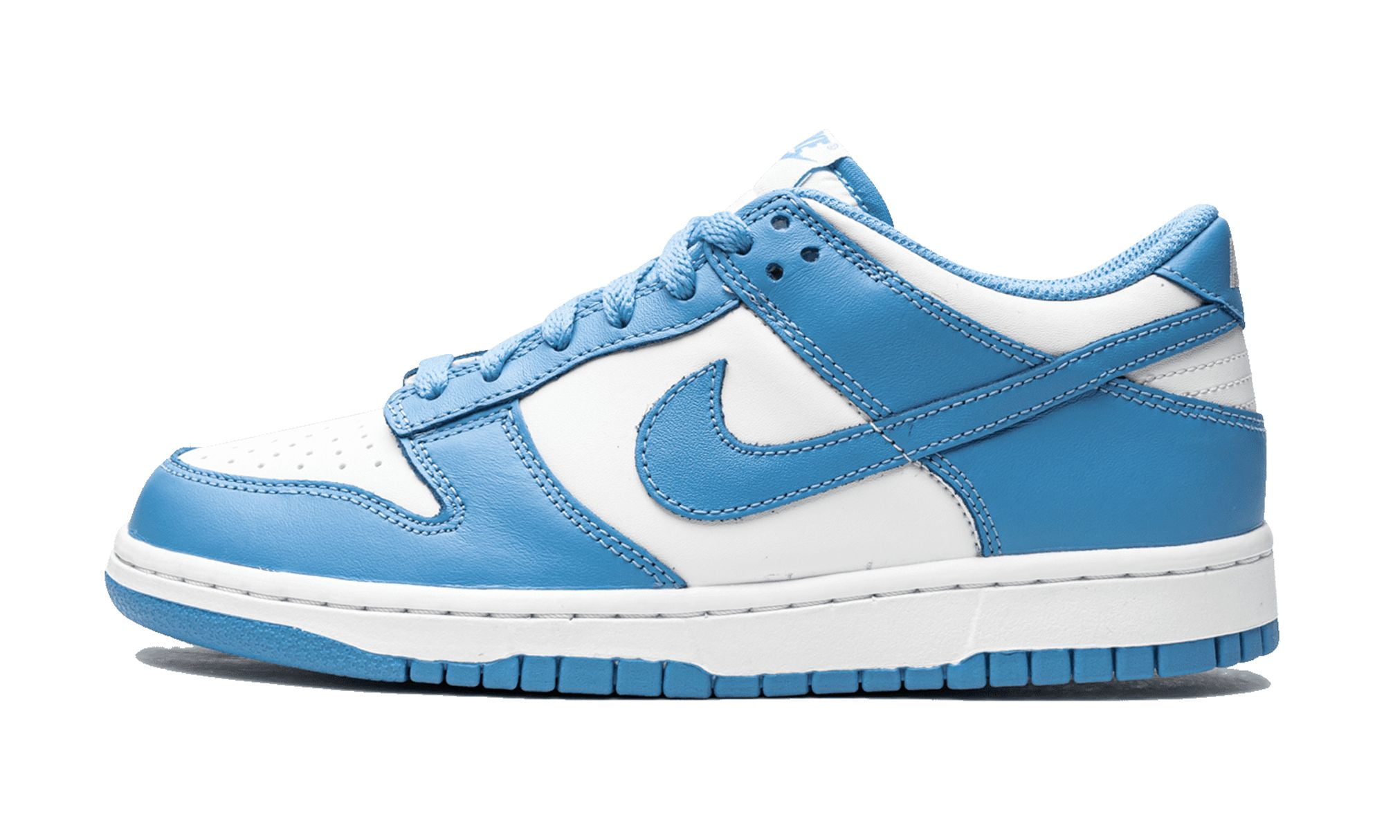 NIKE GRADE SCHOOL Dunk Low GS "UNC 2021" CW1590 103 from Stadium Goods ...