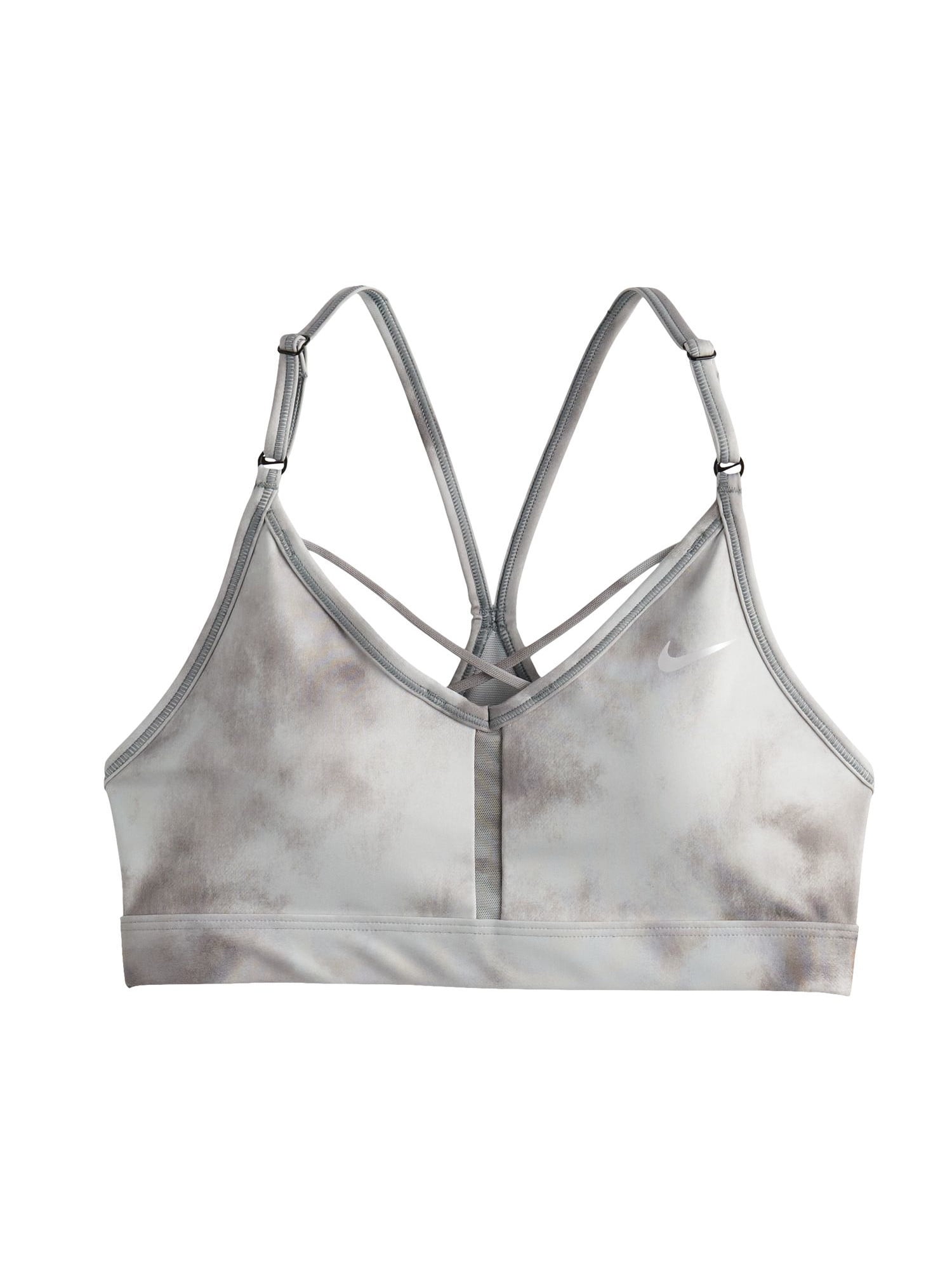 NIKE Intimates Gray Removable Pads Sports Bra S - Walmart.com