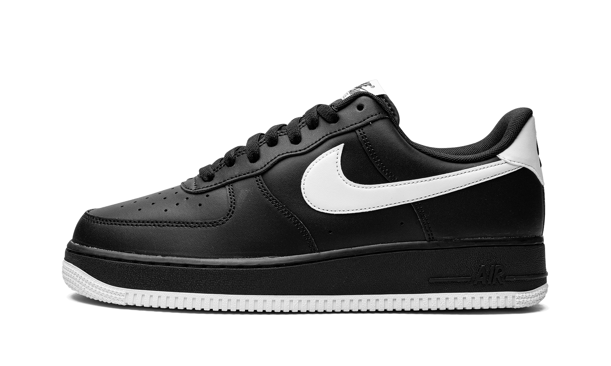 NIKE MENS Air Force 1 '07 "Black / White" DC2911 002 from Stadium Goods ...