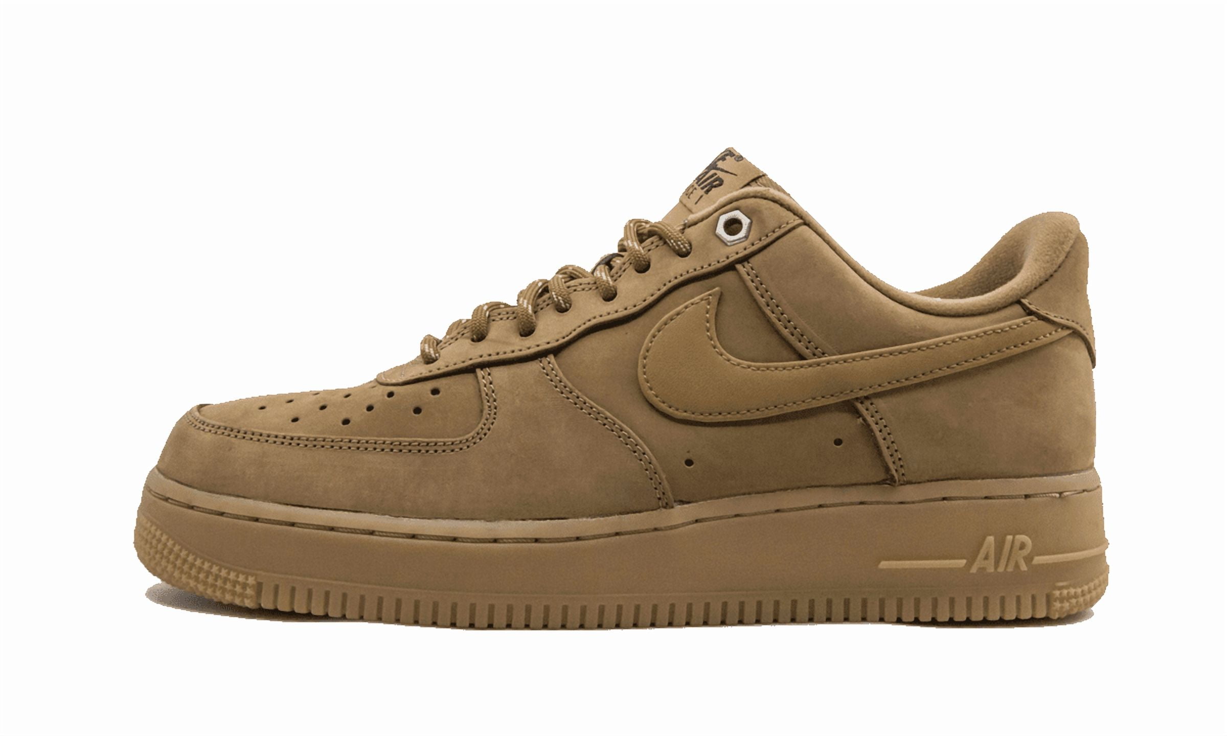 NIKE MENS Air Force 1 '07 WB "Flax" CJ9179 200 from Stadium Goods ...