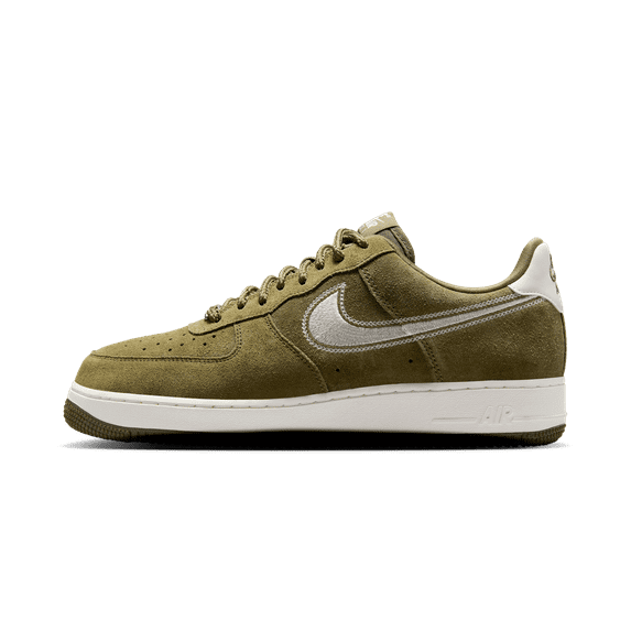 NIKE MENS Air Force 1 Low '07 "Medium Olive Sail" HJ4465 201 HJ4465 201 ...