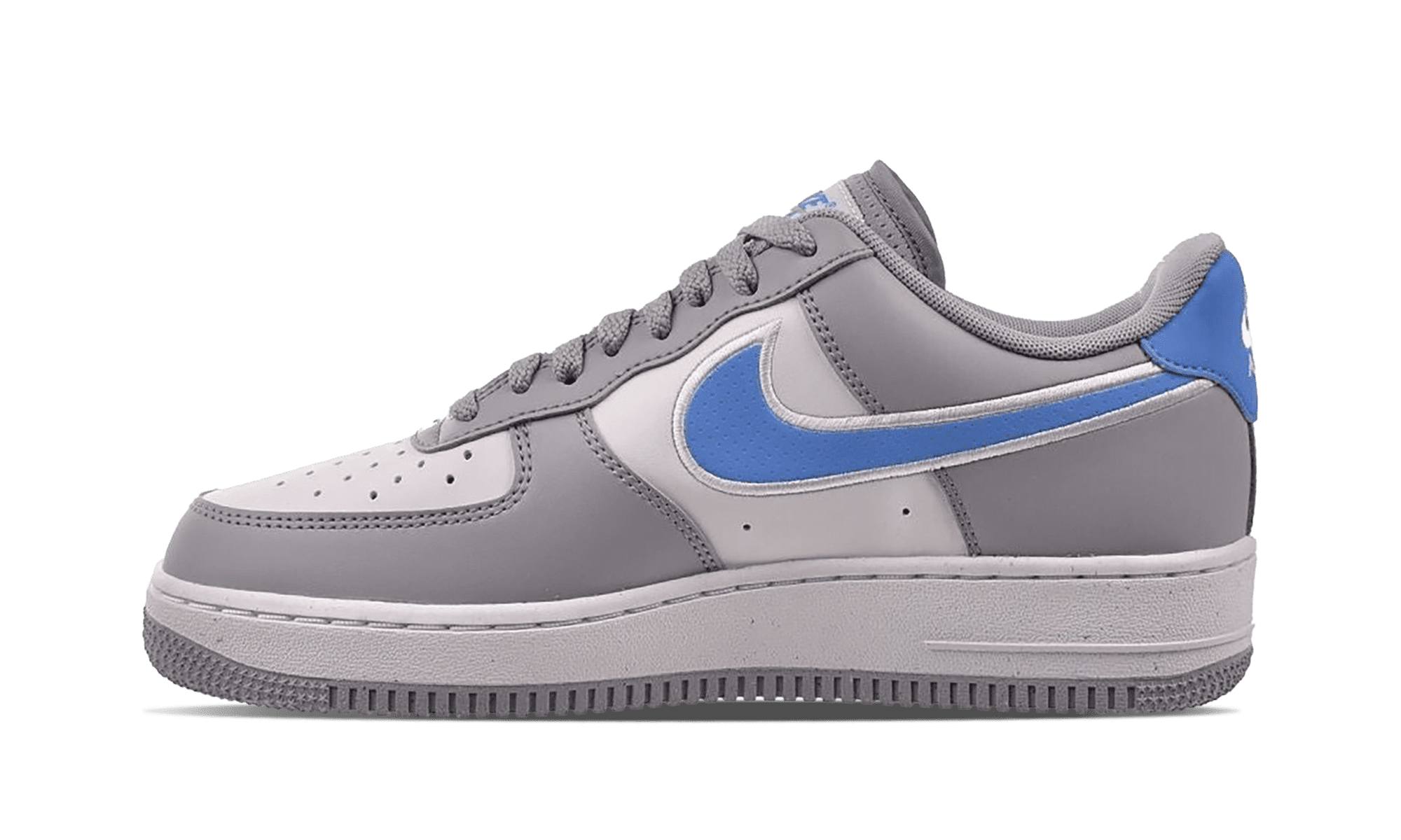 NIKE MENS Air Force 1 Low '07 Next Nature "Wolf Grey University Blue ...
