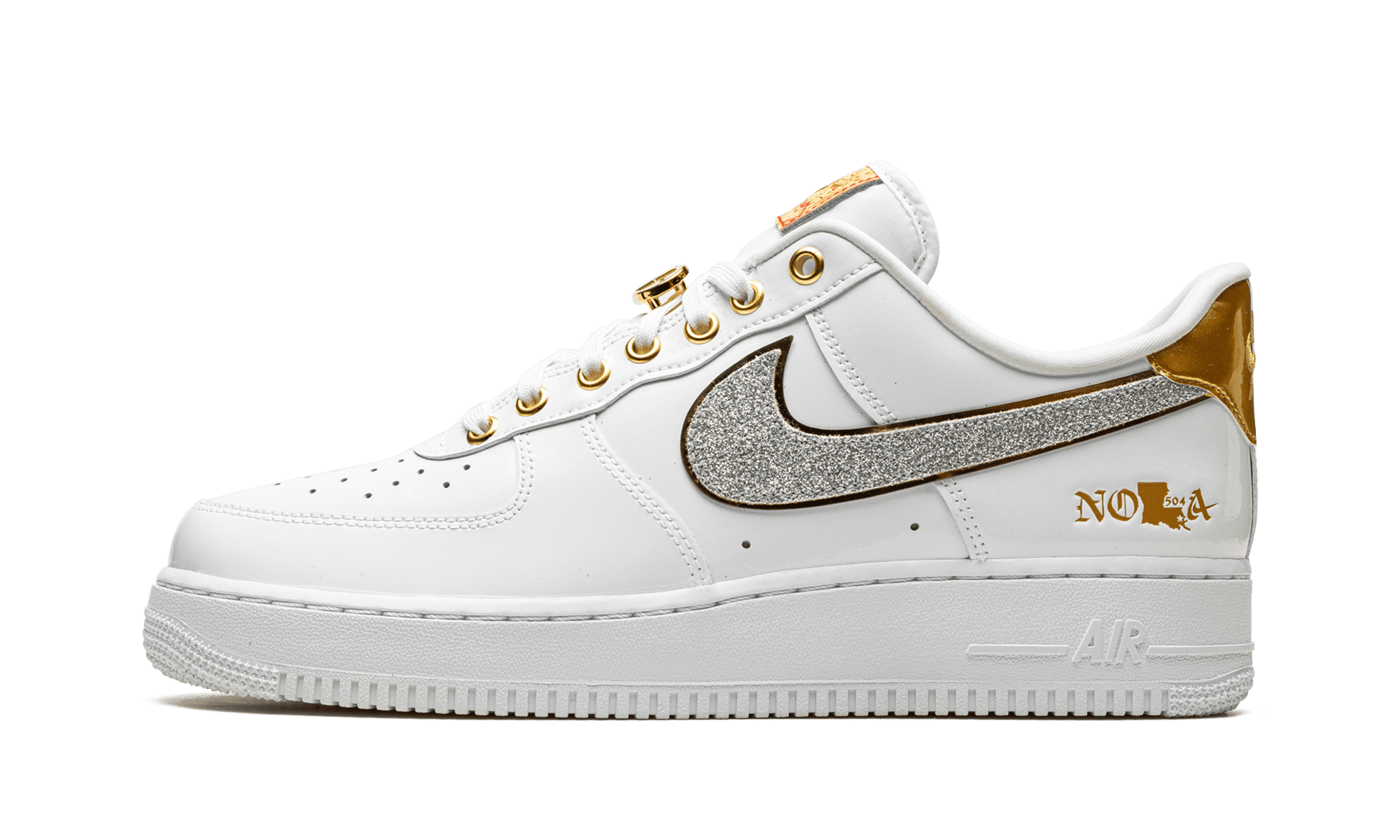 NIKE MENS Air Force 1 Low "NOLA" DZ5425 100 DZ5425 100 from Stadium ...