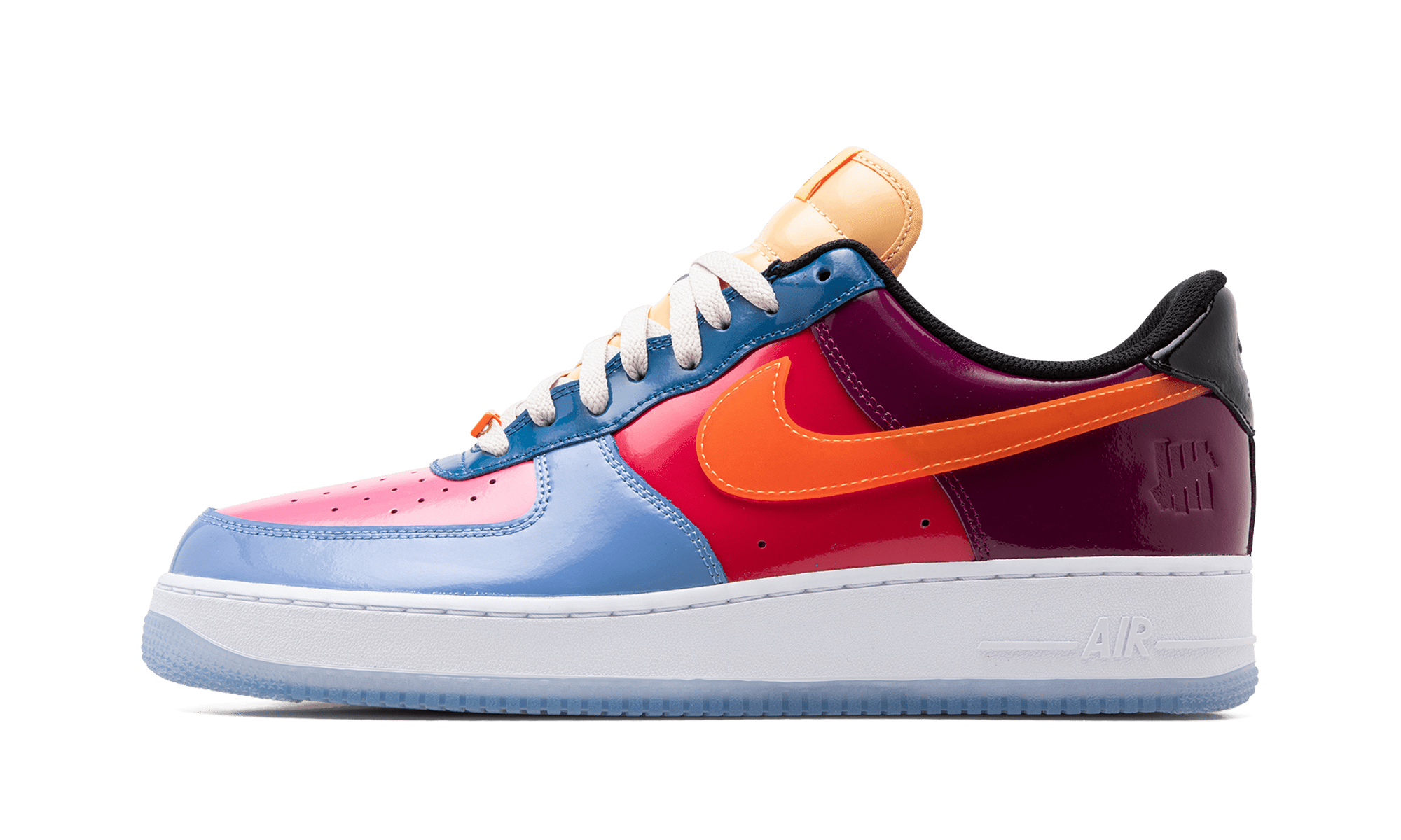NIKE MENS Air Force 1 Low "UNDFTD - Multi Patent" DV5255 400 from ...