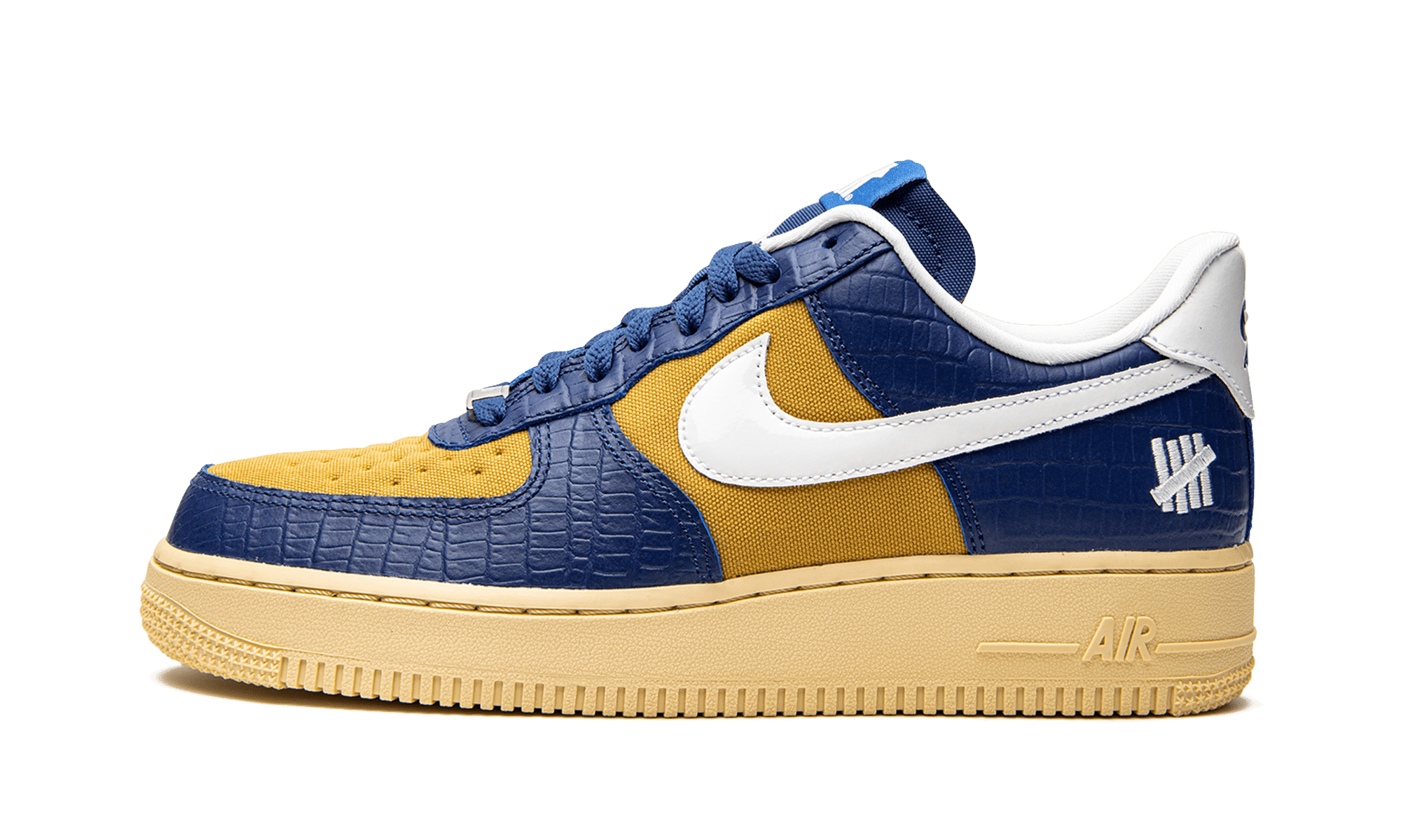NIKE MENS Air Force 1 Low "Undefeated - Blue Croc" DM8462 400 DM8462 ...