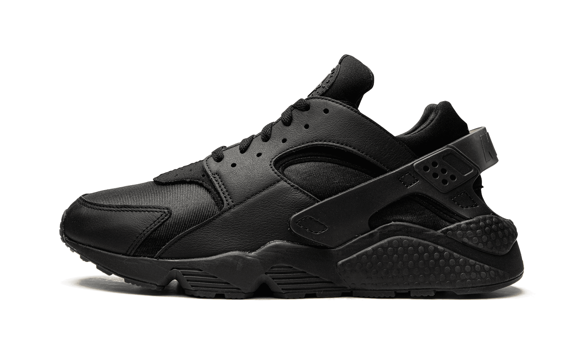 NIKE MENS Air Huarache "Triple Black - 2021 Release" DD1068 002 from ...