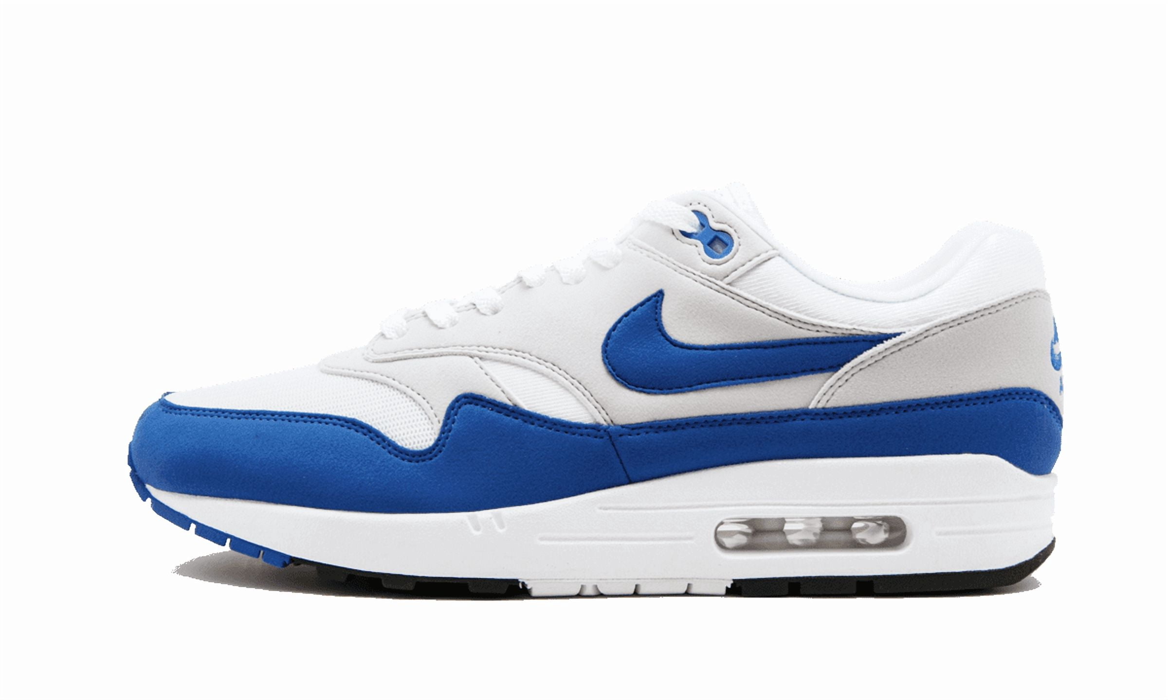 NIKE MENS Air Max 1 Anniversary "Royal Blue" 908375 102 from Stadium ...