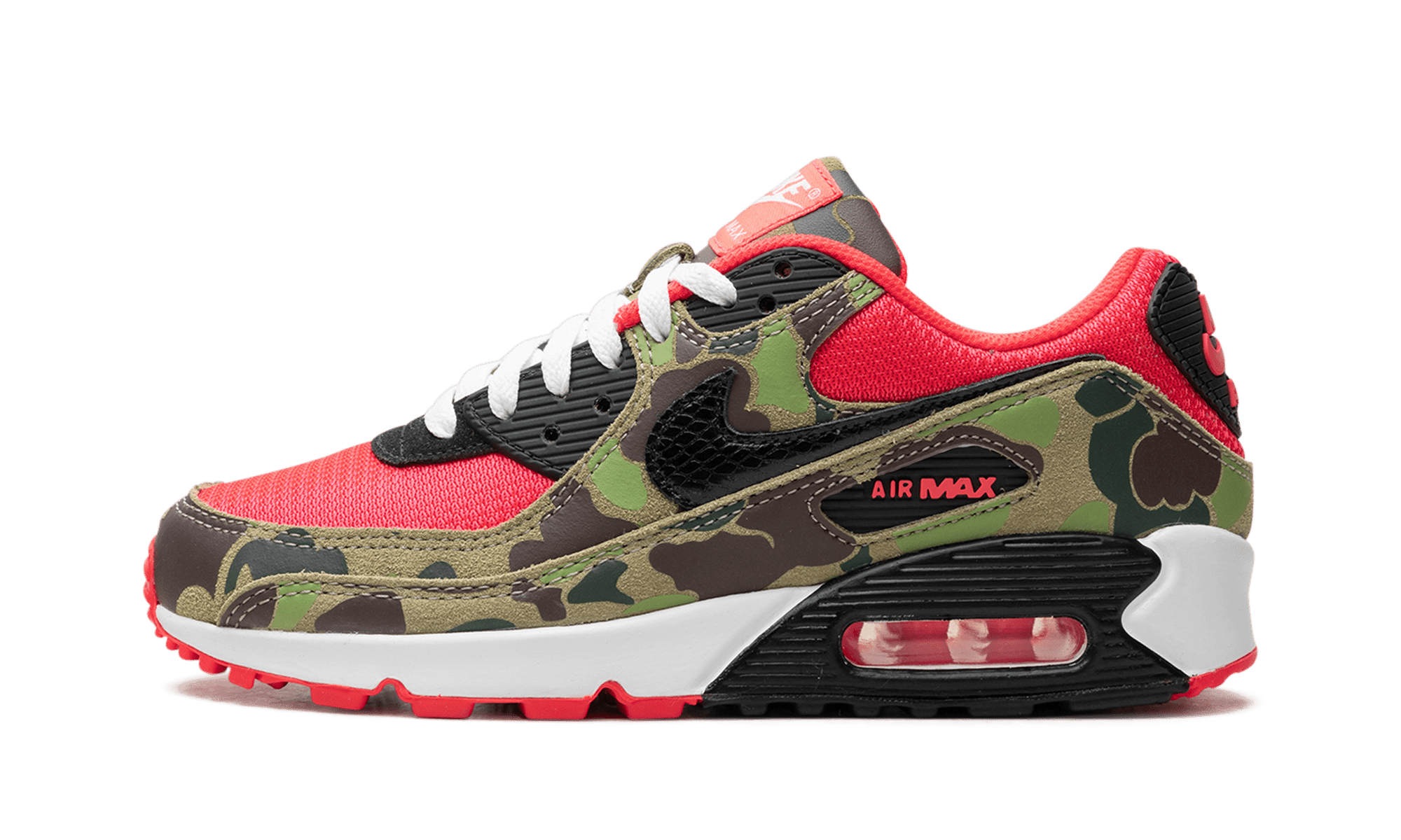 NIKE MENS Air Max 90 Retro "Reverse Duck Camo" CW6024 600 from Stadium ...