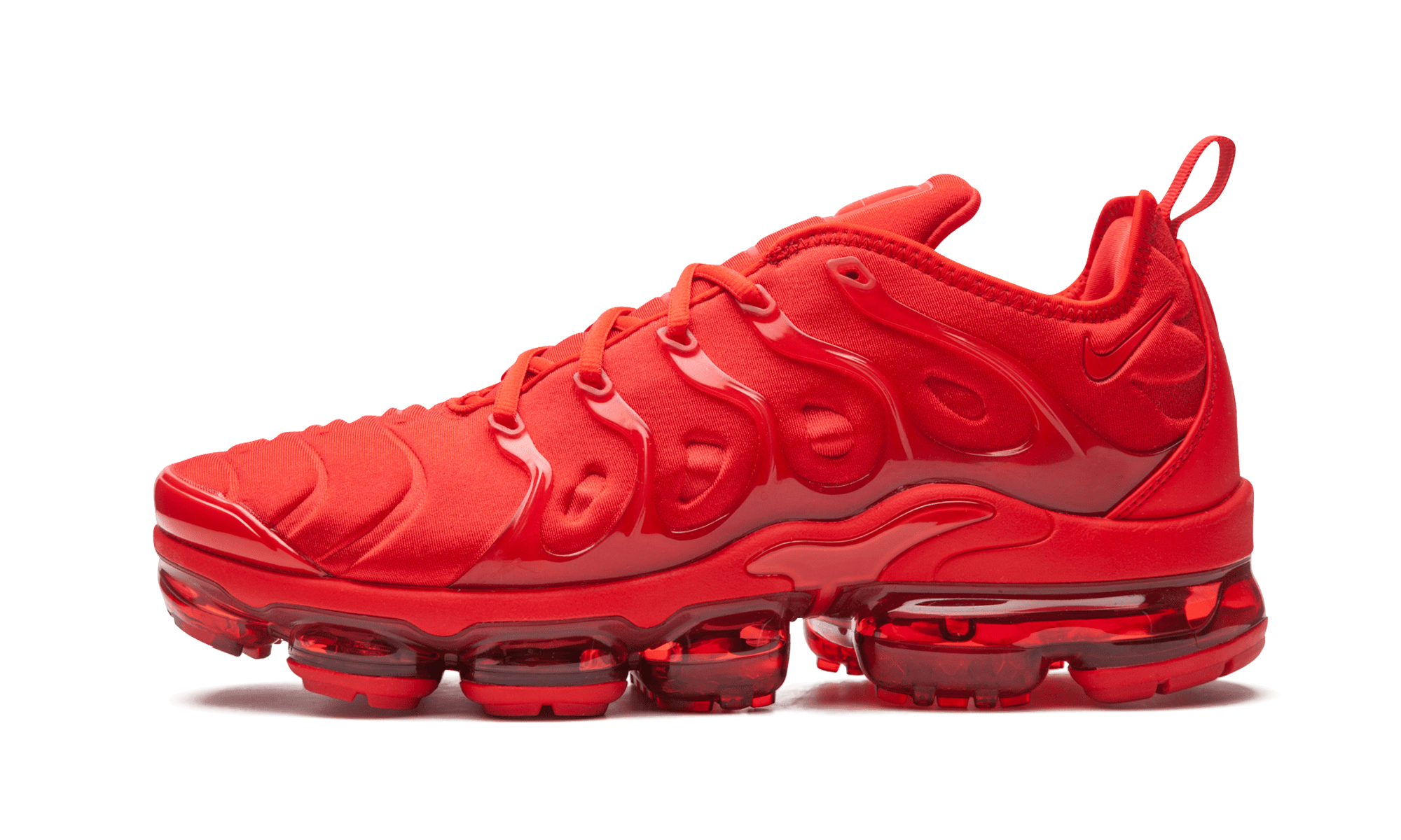 NIKE MENS Air VaporMax Plus "TRIPLE RED" CW6973 600 from Stadium Goods ...