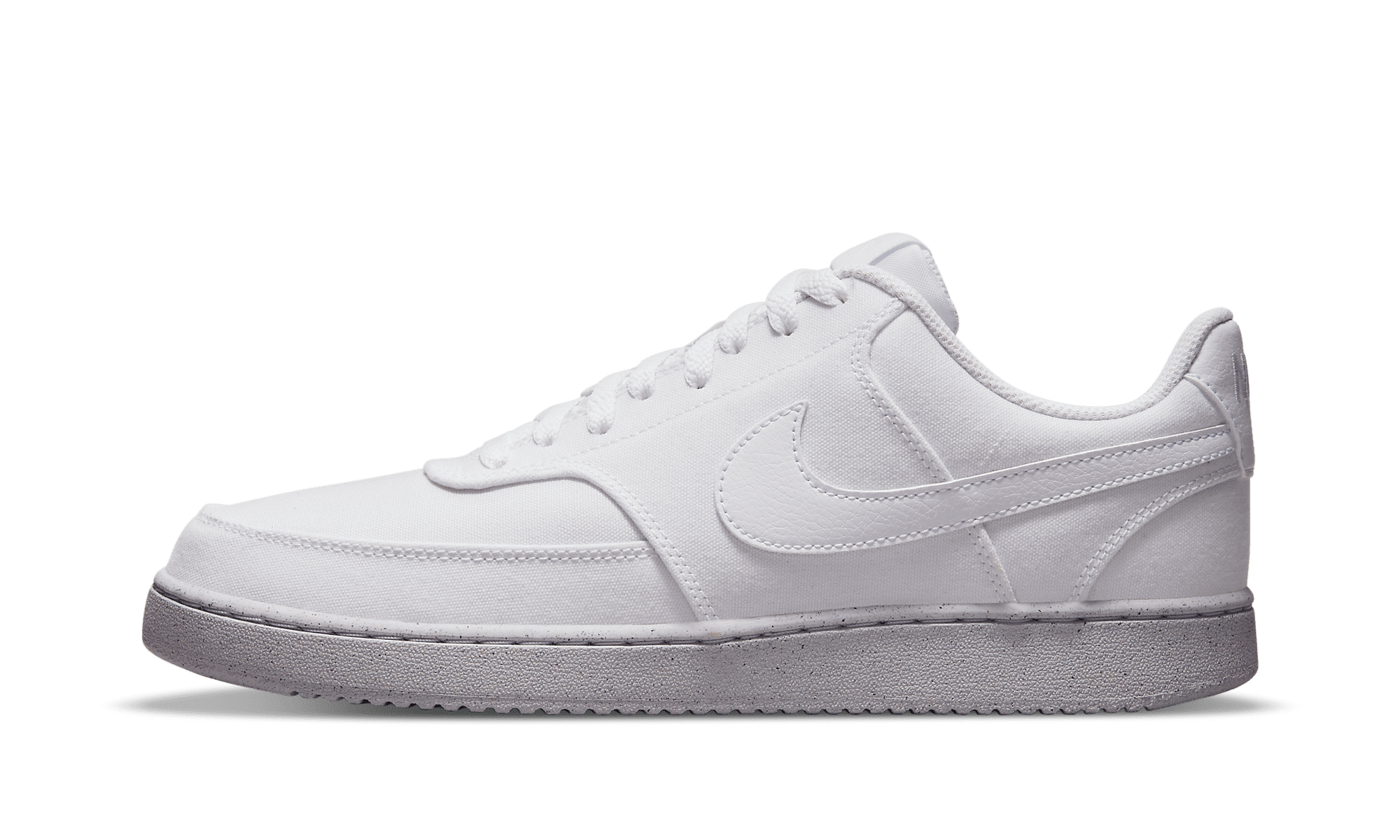 NIKE MENS COURT VISION LOW NXT NAT "TRIPLE WHITE" DJ6260 100 DJ6260 100 ...
