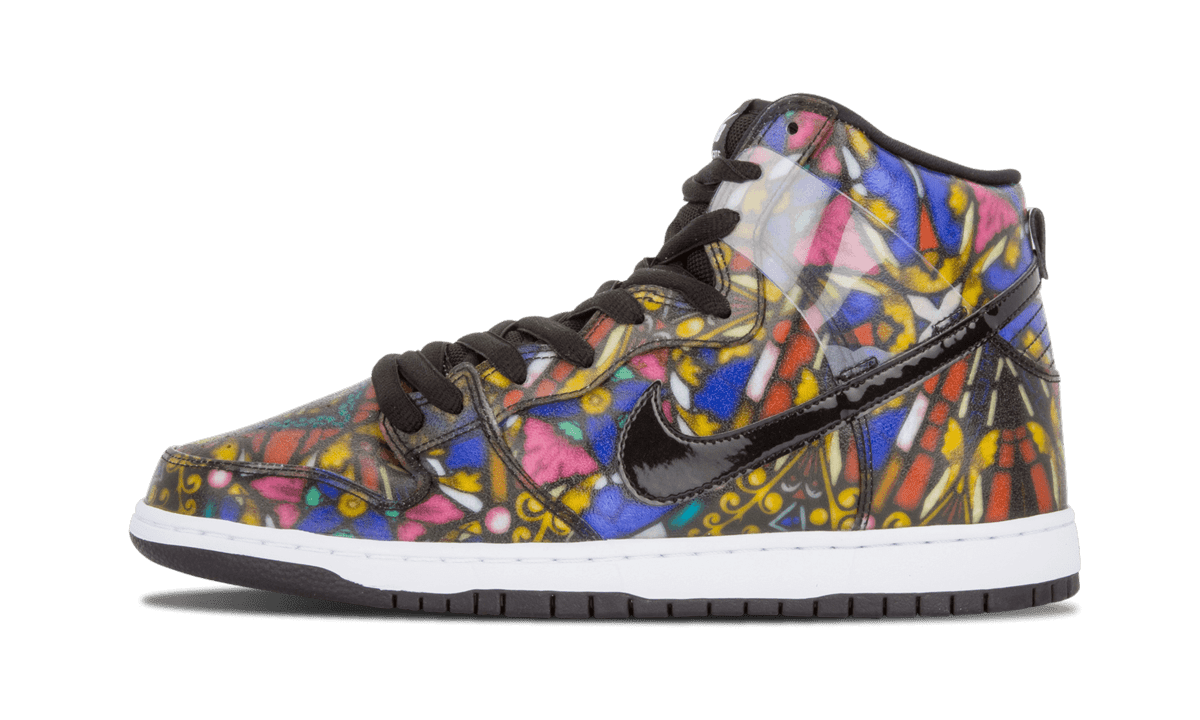 NIKE MENS Dunk HI Pro SB "Concepts Stained Glass" 313171 606 from ...