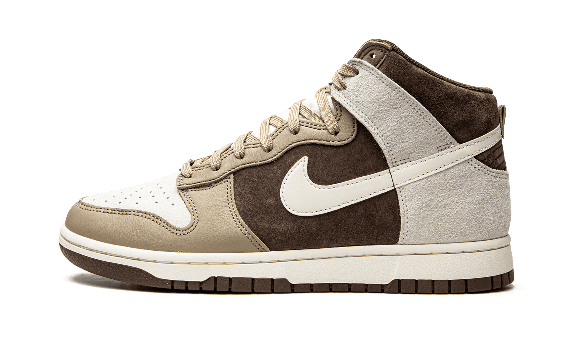 NIKE MENS Dunk High "Light Chocolate" DH5348 100 from Stadium Goods ...