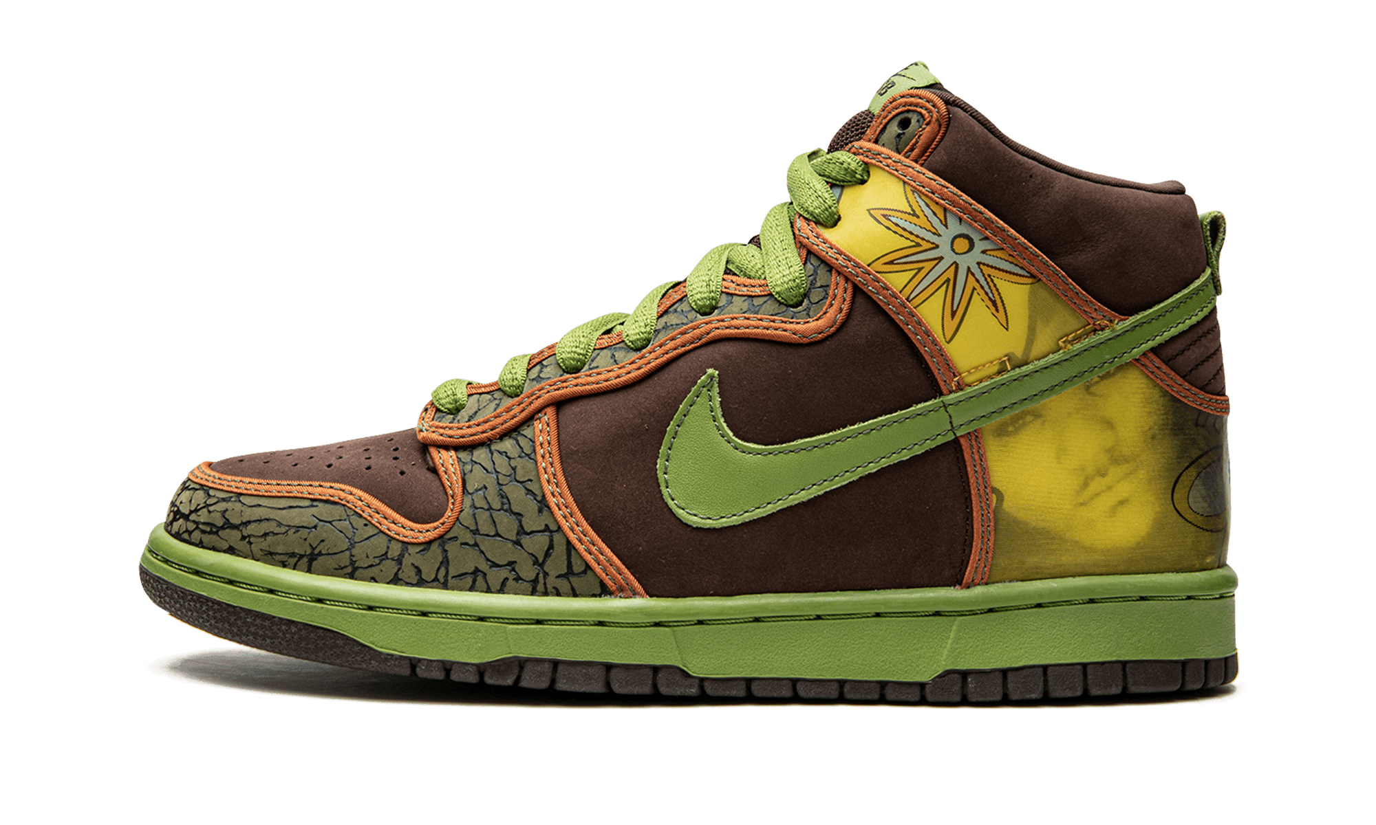 NIKE MENS Dunk High Pro SB "De La Soul" 305050 231 from Stadium Goods ...