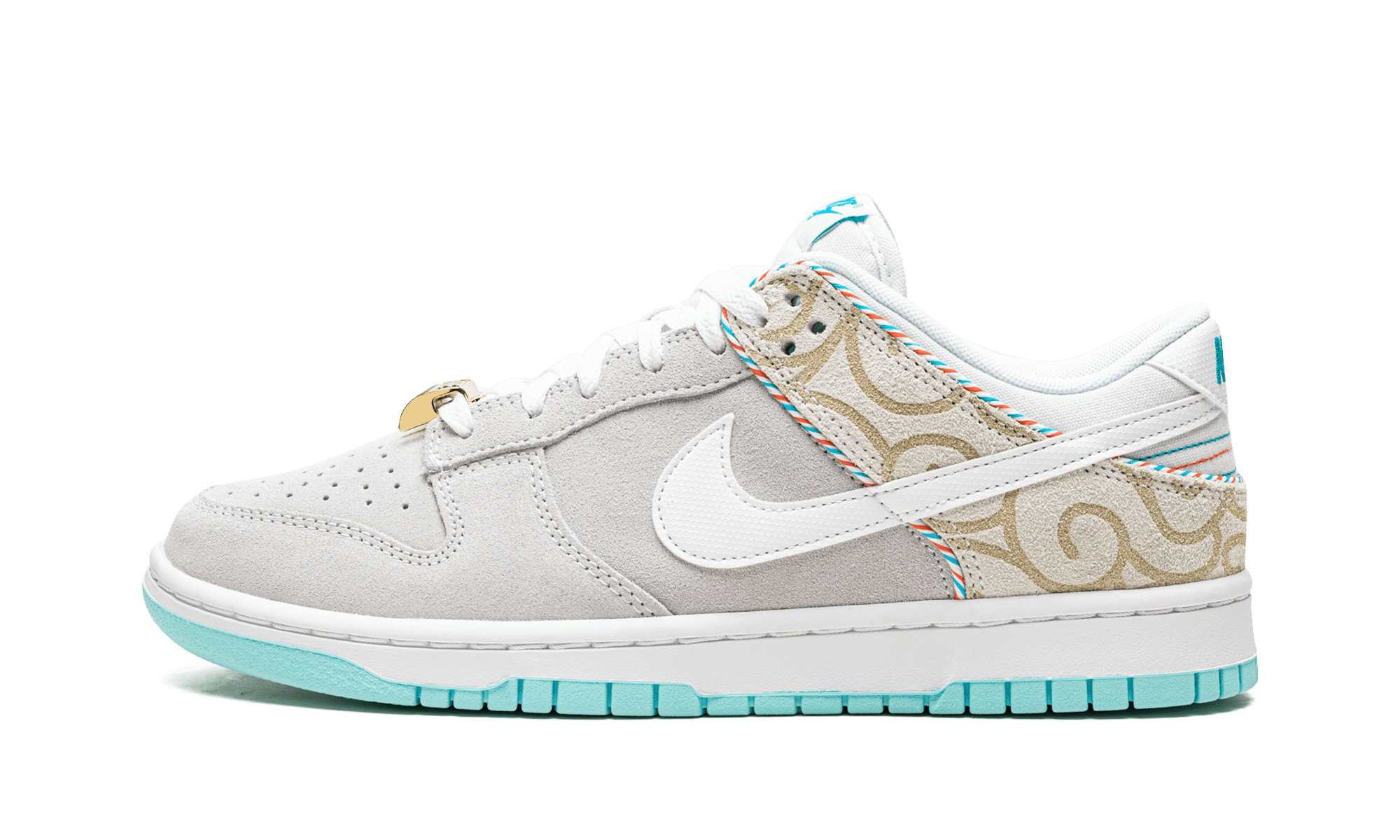 NIKE MENS Dunk Low "Barbershop - Grey" DH7614 500 DH7614 500 from ...