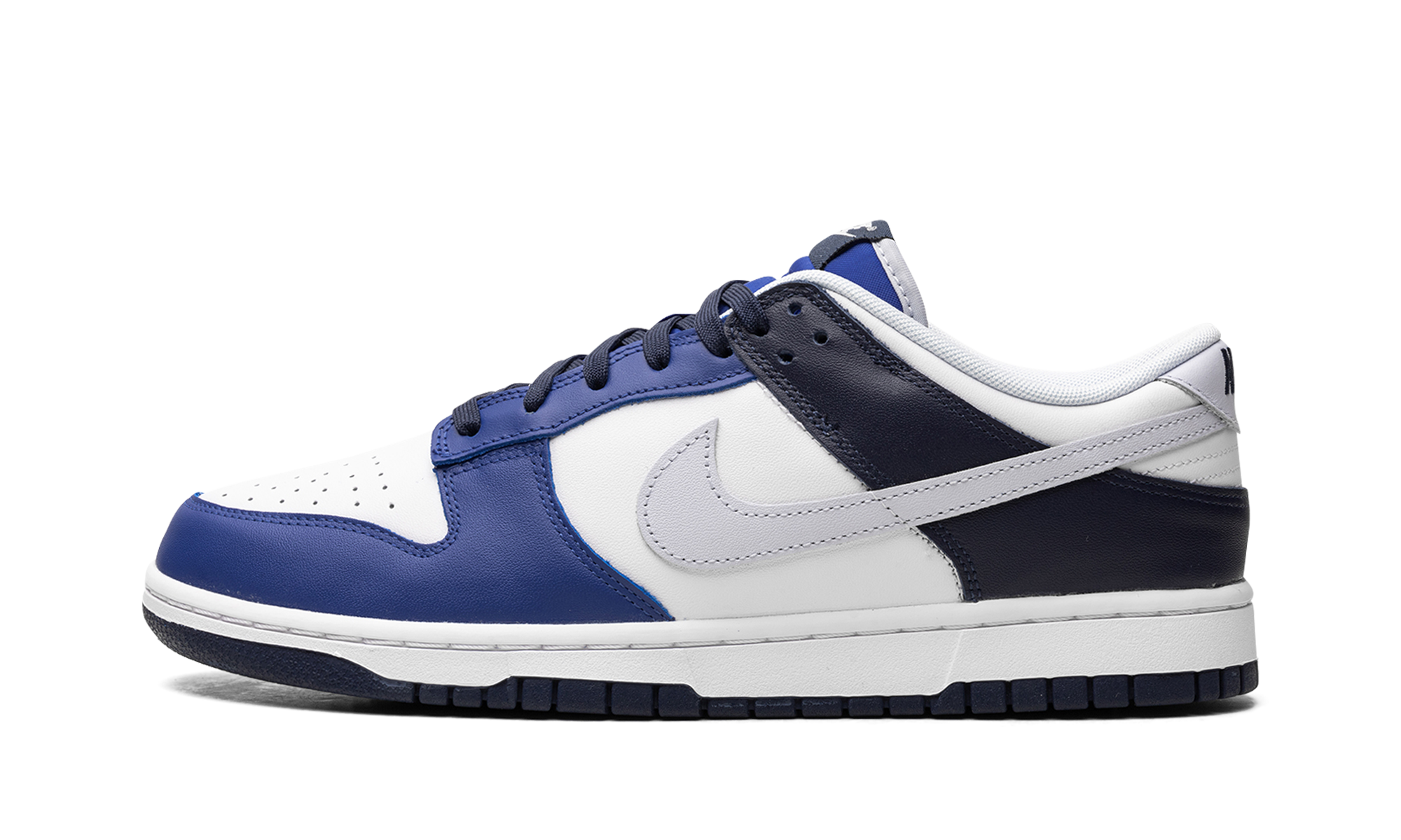 NIKE MENS Dunk Low "Game Royal Navy" FQ8826 100 from Stadium Goods ...