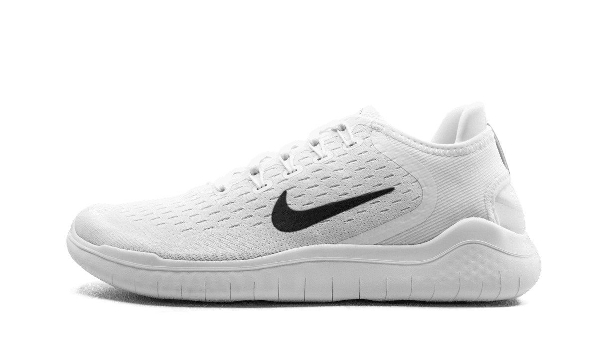 NIKE MENS Free RN 2018 "White/Black" 942836 100 from Stadium Goods ...