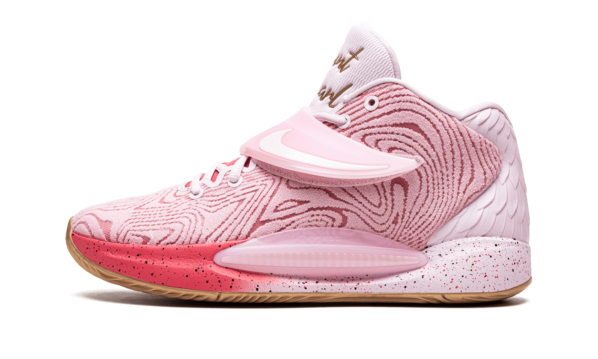 NIKE MENS KD14 Seasonal "Aunt Pearl" DC9379 600 from Stadium Goods ...