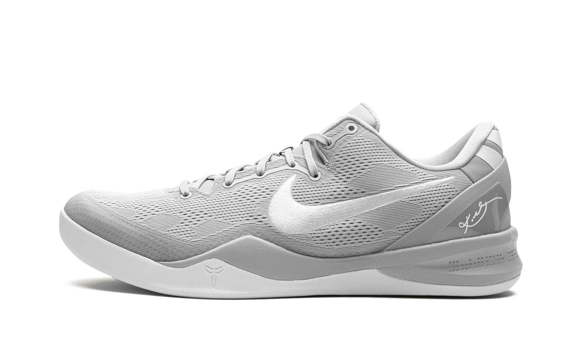 NIKE MENS Kobe 8 Protro "Wolf Grey" HF9550 002 from Stadium Goods ...