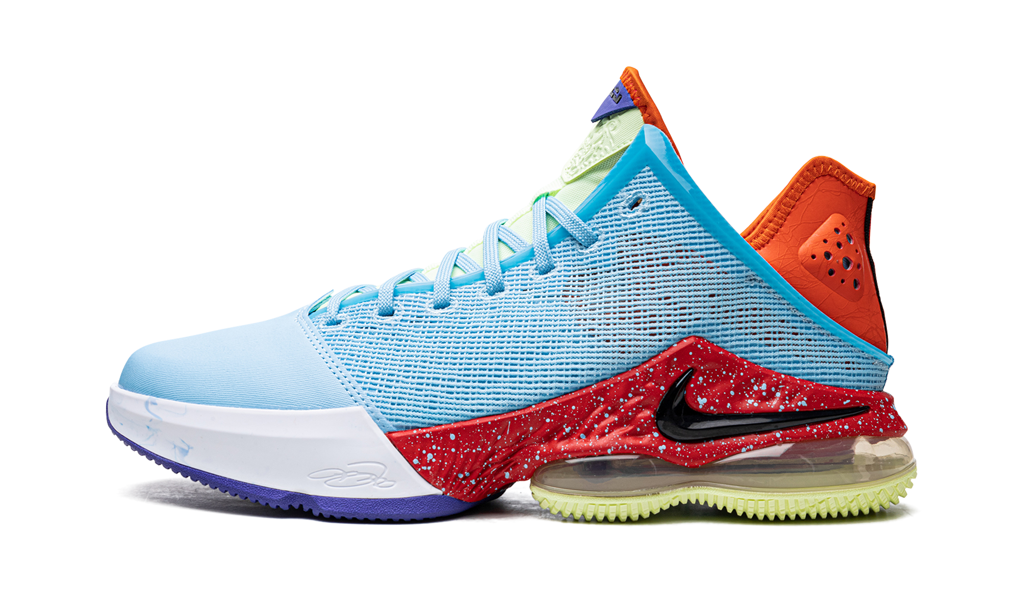 NIKE MENS LeBron 19 Low "Blue Chill" DO9829 400 from Stadium Goods ...