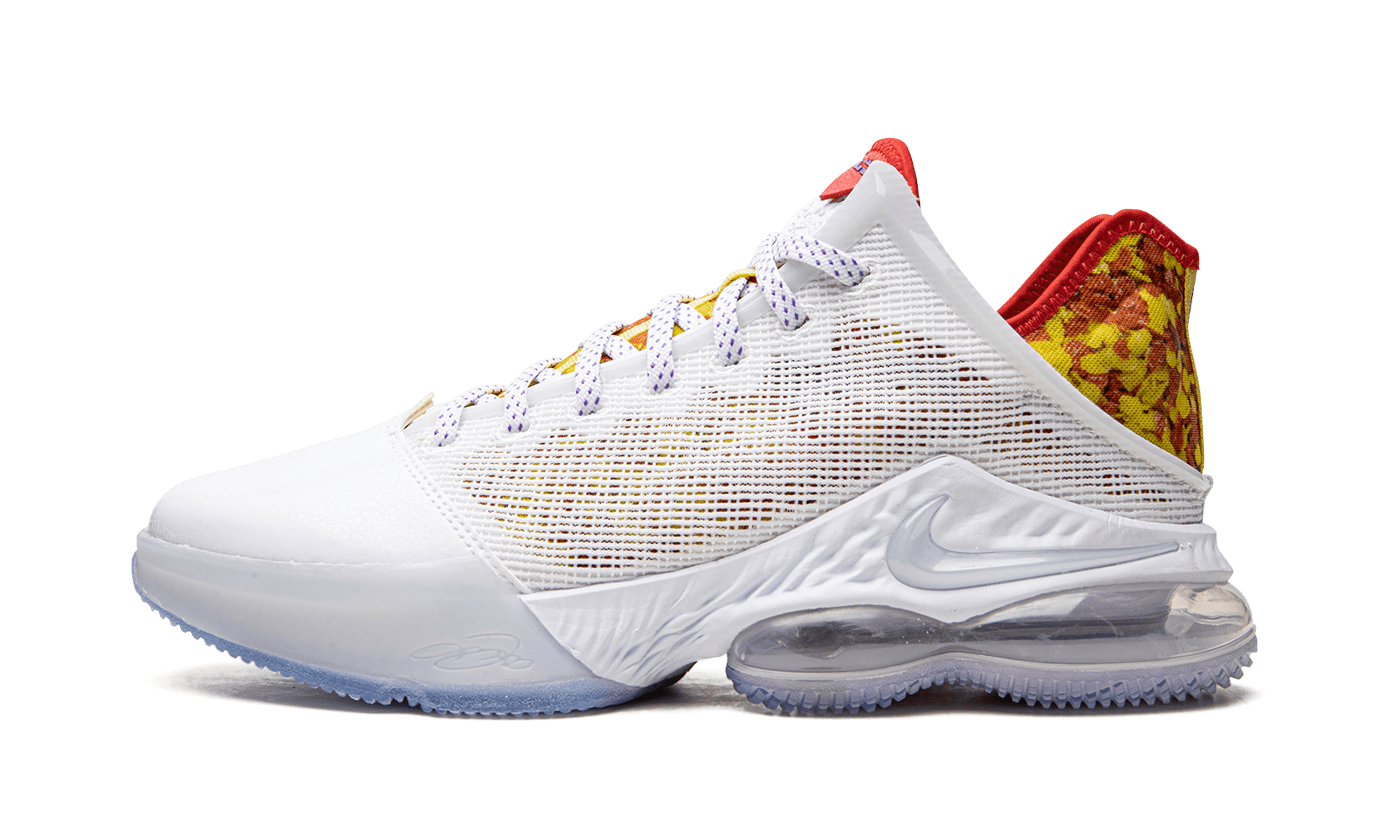 NIKE MENS LeBron 19 Low "Magic Fruity Pebbles" DQ8344 100 from Stadium ...