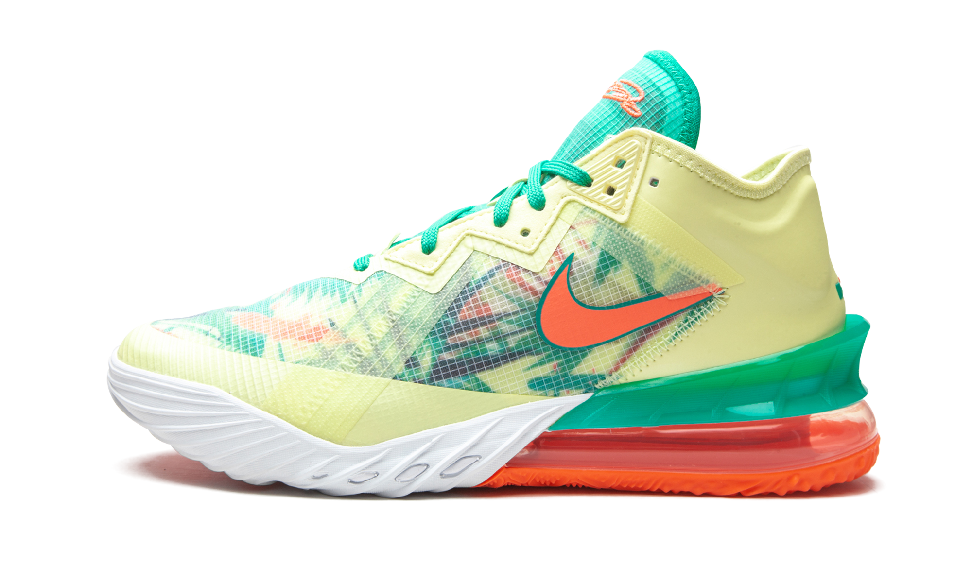 NIKE MENS Lebron 18 Low "LeBronold Palmer" CV7562 300 from Stadium ...