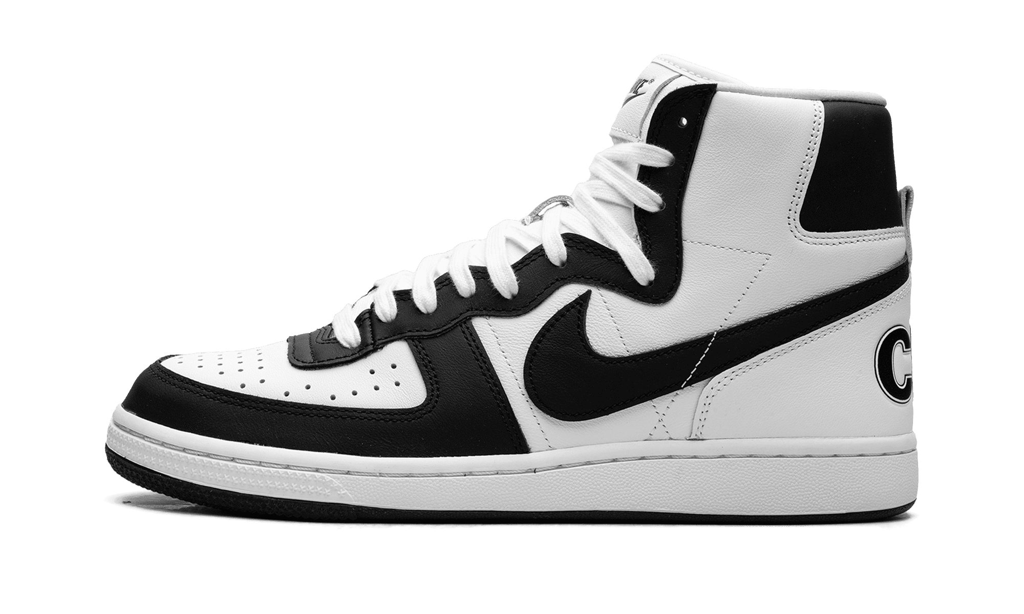 NIKE MENS Nike TERMINATOR HIGH SP "CDG BLACK" FD4159-101 from Stadium ...