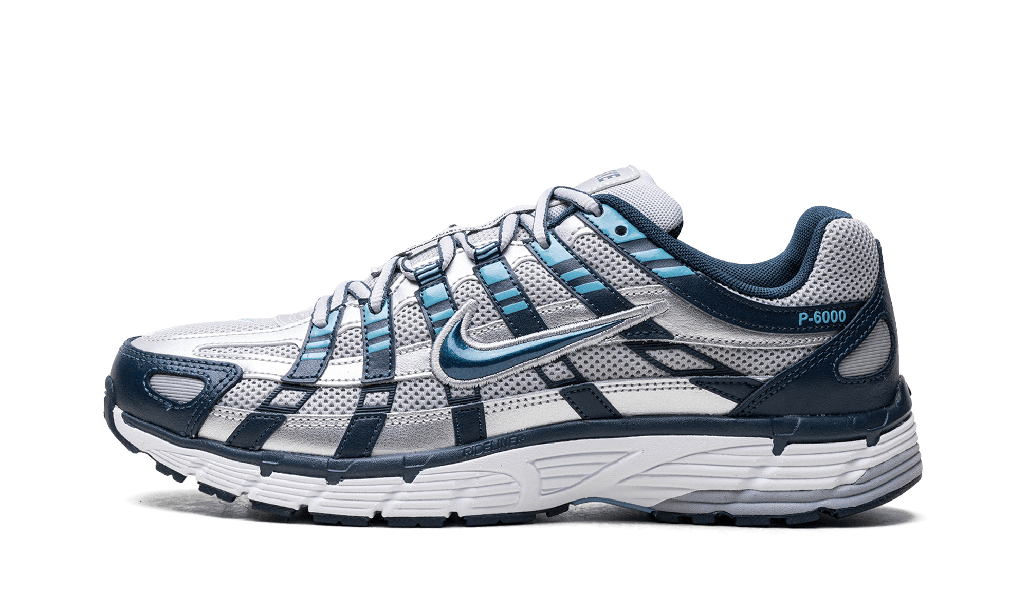 NIKE MENS P-6000 "Armory Navy Flat Silver" CD6404 402 from Stadium ...