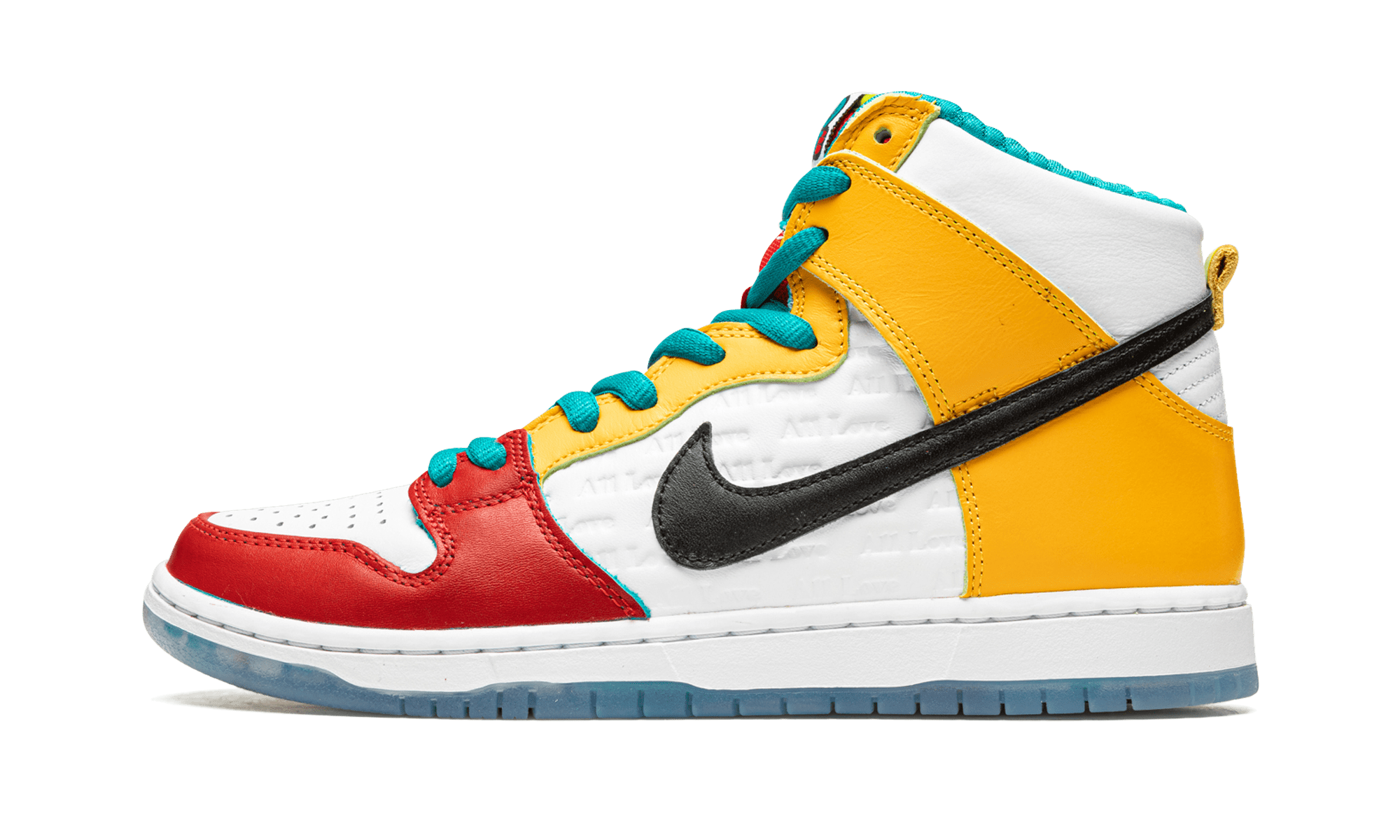 NIKE MENS SB Dunk High Pro "FroSkate All Love" DH7778 100 DH7778 100 ...