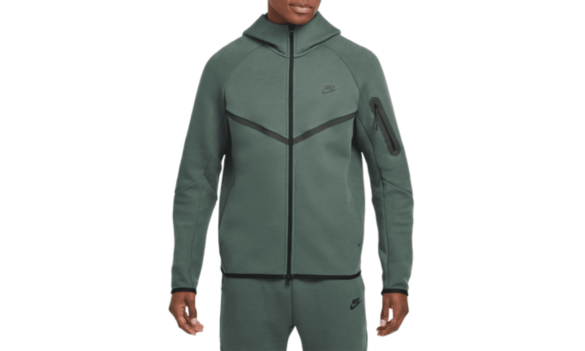 NIKE MENS Tech Full-zip Windrunner Hoodie "Black" HV0949 338 from ...