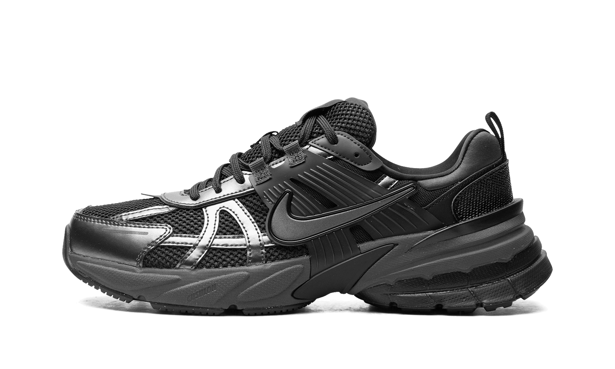 NIKE MENS V2K Run "Black Dark Smoke Grey" HJ4497 001 HJ4497 001 from ...