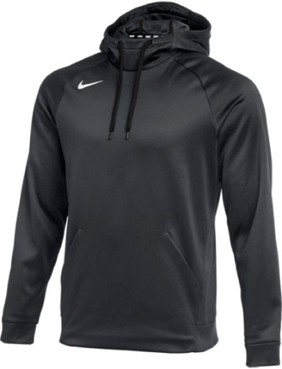 MEN'S NIKE THERMA PULLOVER HOODIE ANTHRACITE/WHITE, Small - Walmart.com
