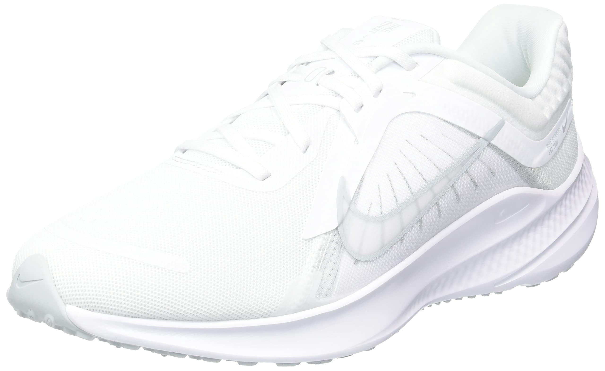 NIKE Men's Quest 5 Sneaker, White Pure Platinum White, 9 UK - Walmart.com