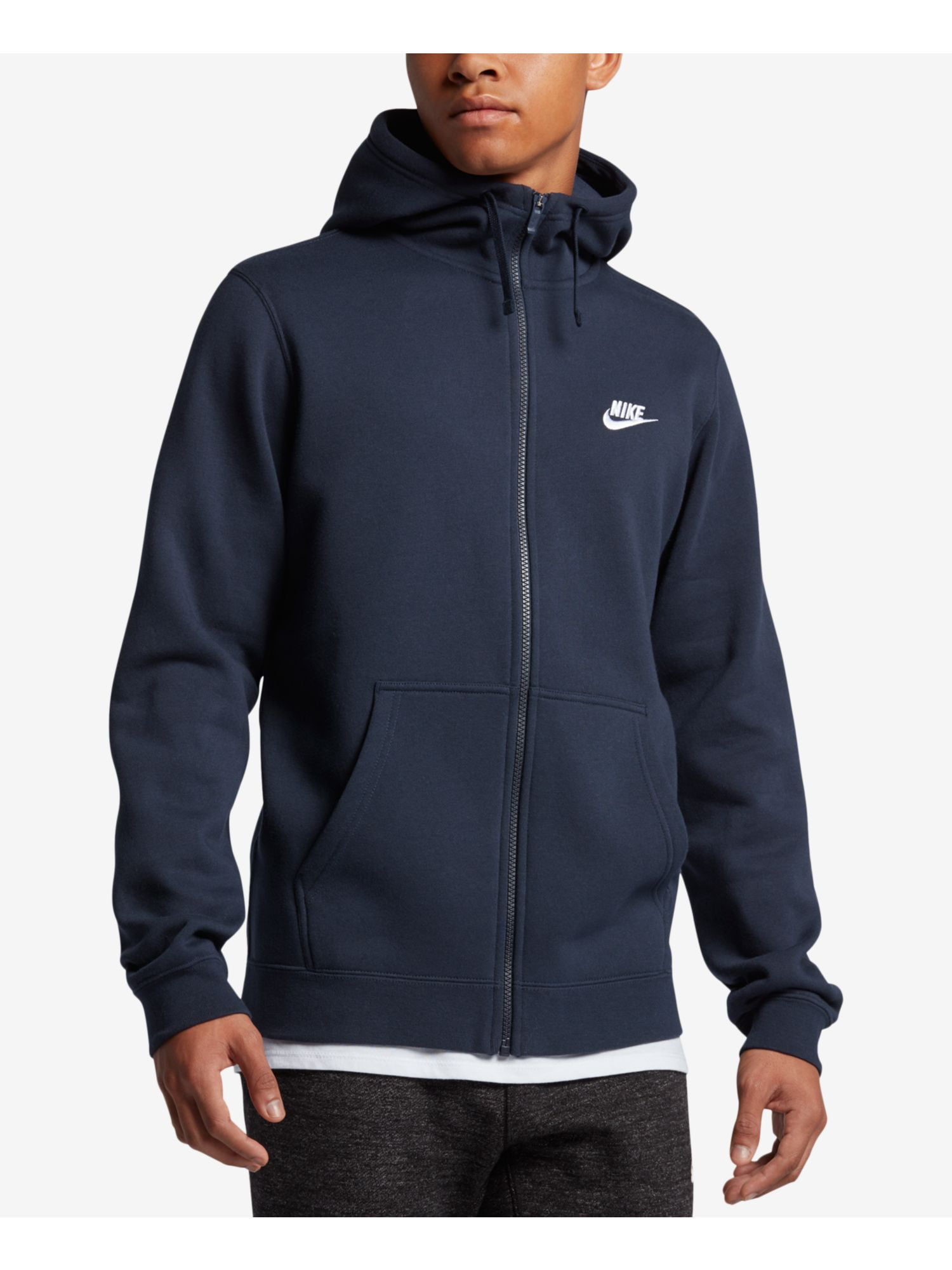 NIKE Mens Navy Zip Up Jacket XL - Walmart.com