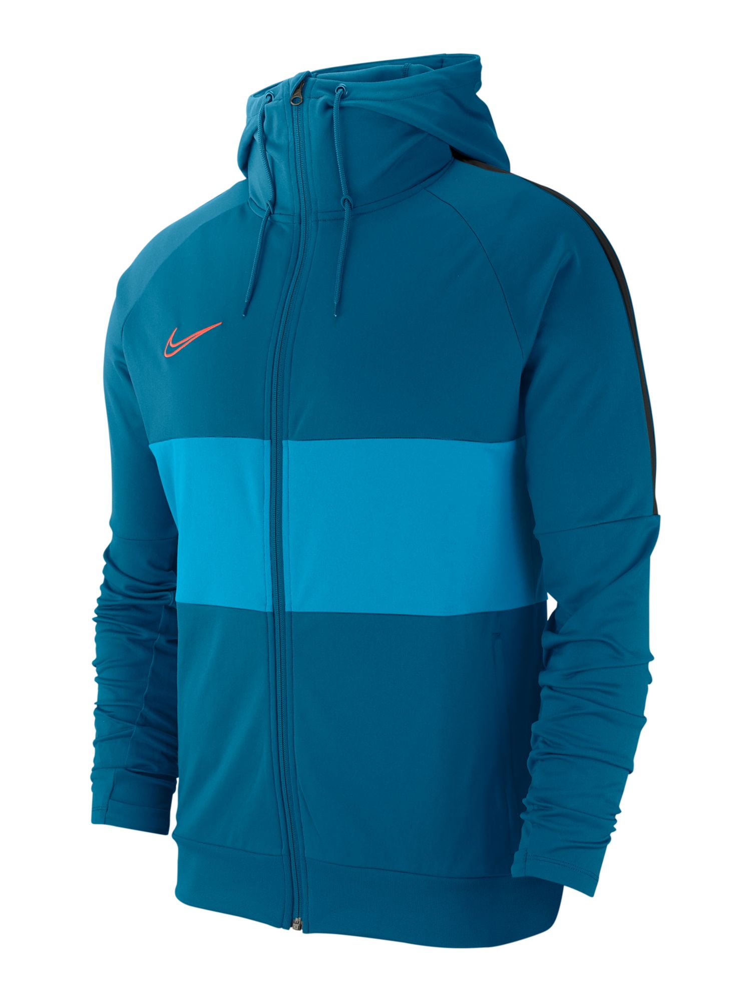 NIKE Mens Turquoise Color Block Hooded Jacket XXL - Walmart.com