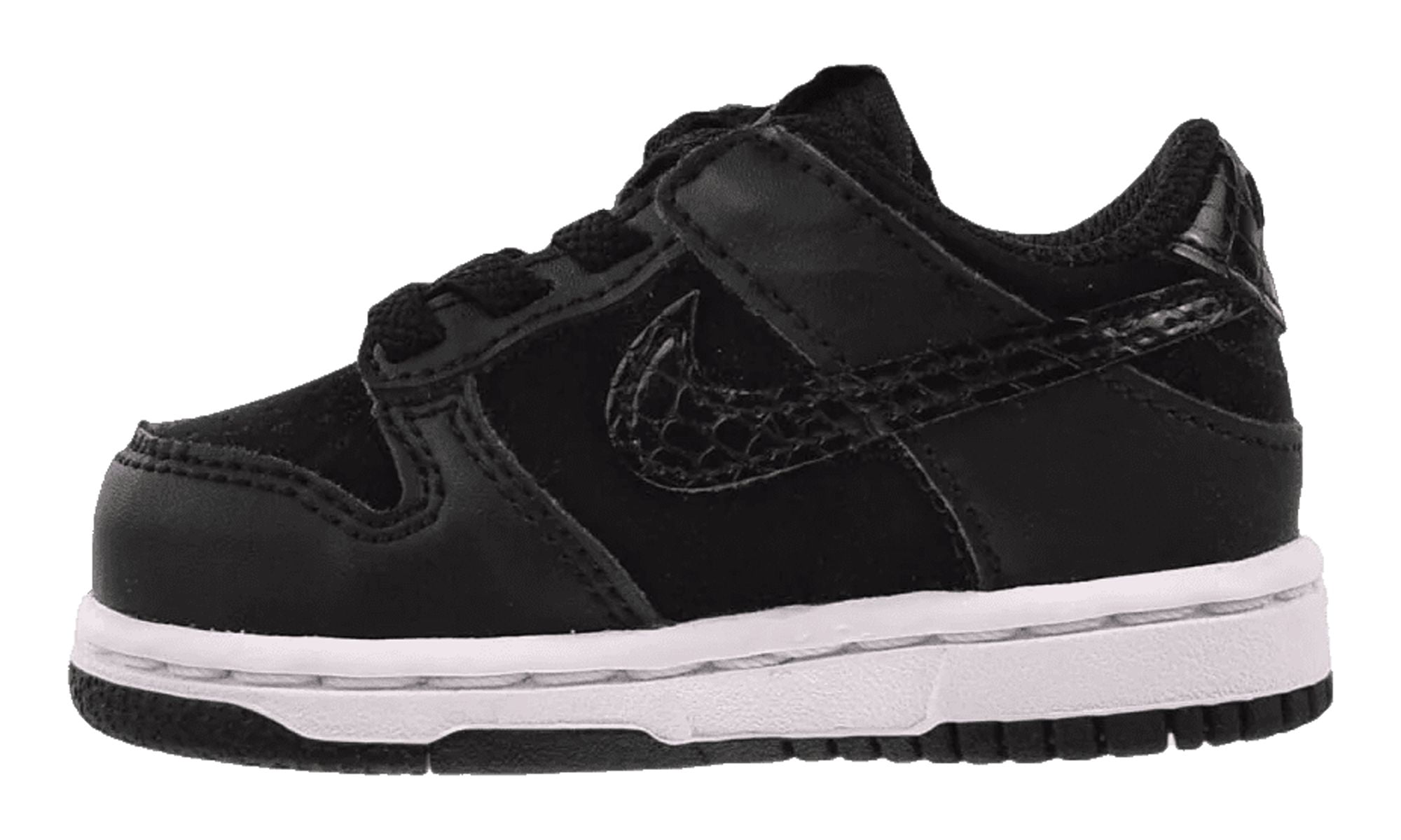 NIKE TODDLER Dunk Low SE TD "Black Croc" FV7474 001 from Stadium Goods ...