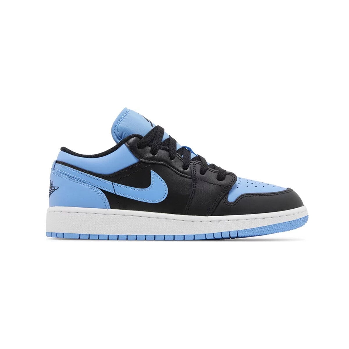 NIKE Unisex Child Big Kid 4.5 553560-041 Black/Black-University Blue ...