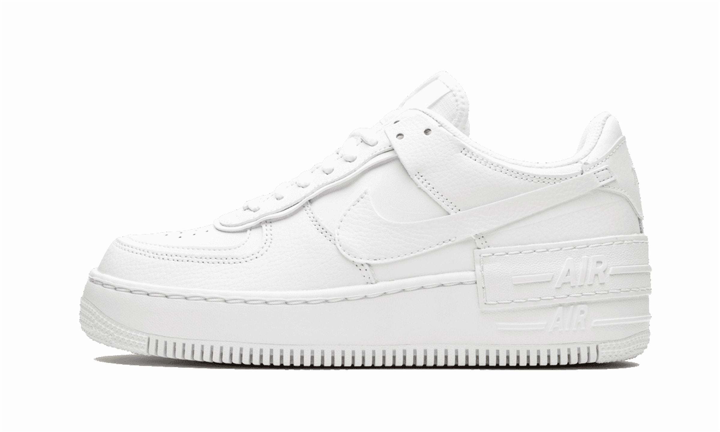 NIKE WOMENS AF1 SHADO WMNS "Triple White" CI0919 100 from Stadium Goods ...
