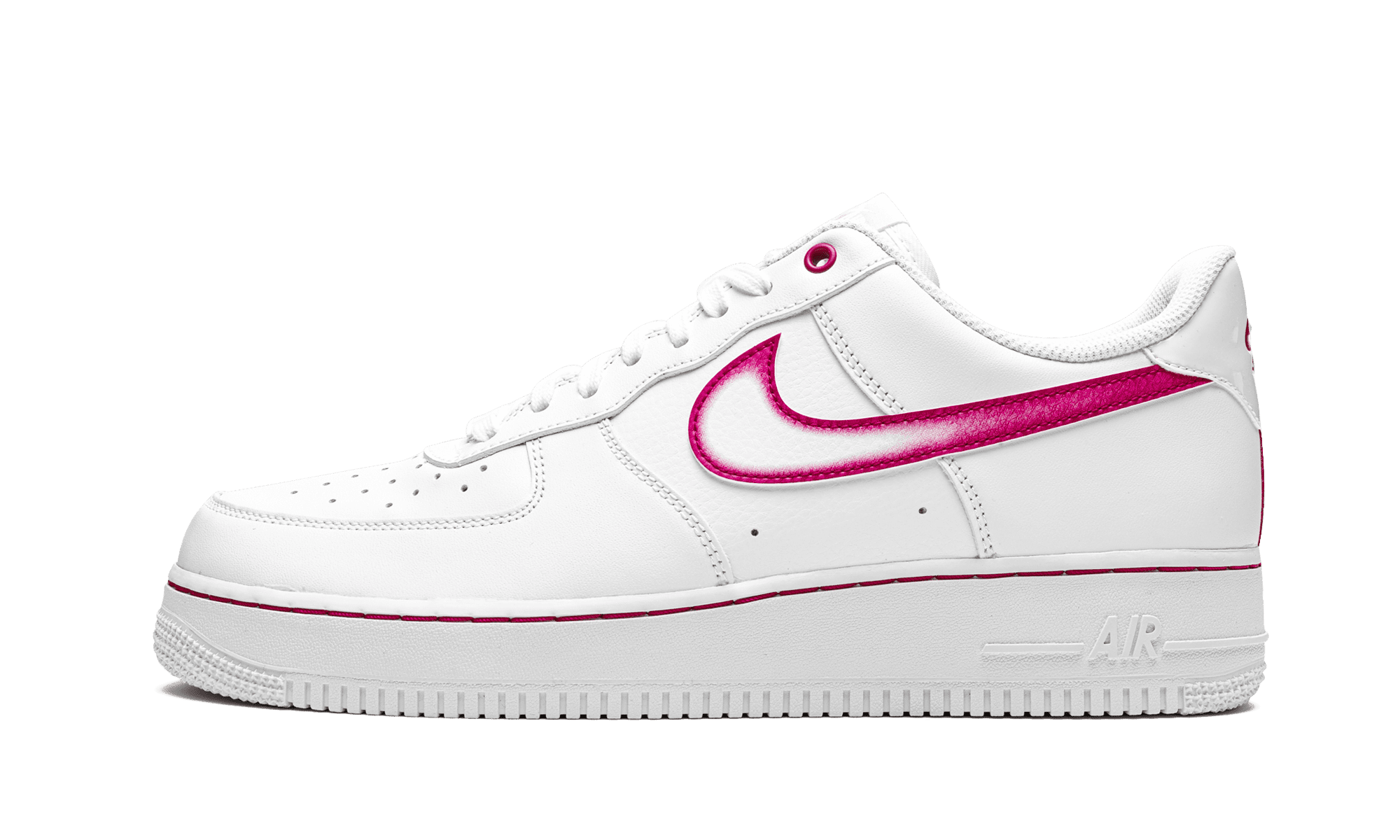 NIKE WOMENS AIR FORCE 1 '07 MNS Womens "Airbrush - Pink" DD9683 100 ...