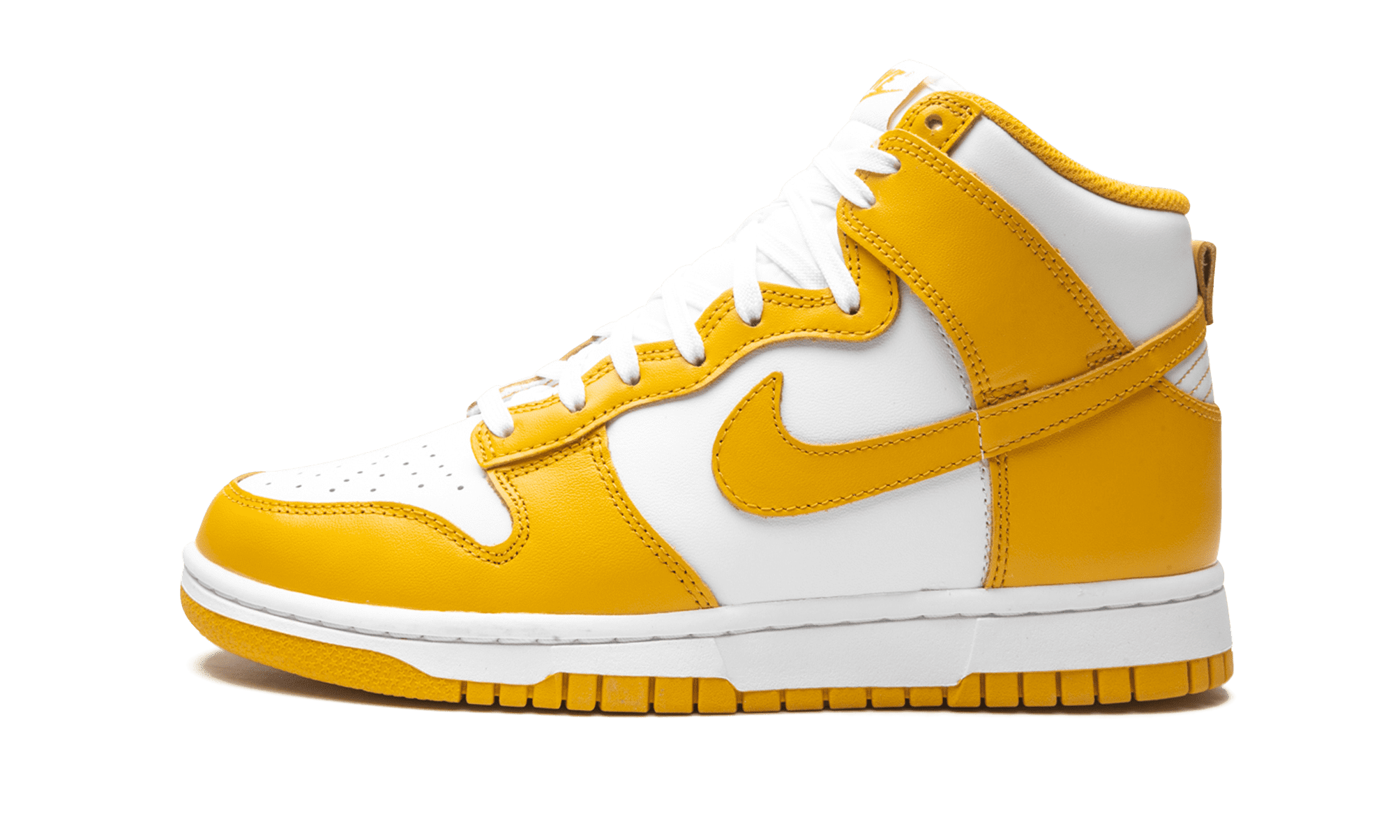 NIKE WOMENS DUNK HIGH WMNS "Dark Sulfur" DD1869 106 from Stadium Goods ...