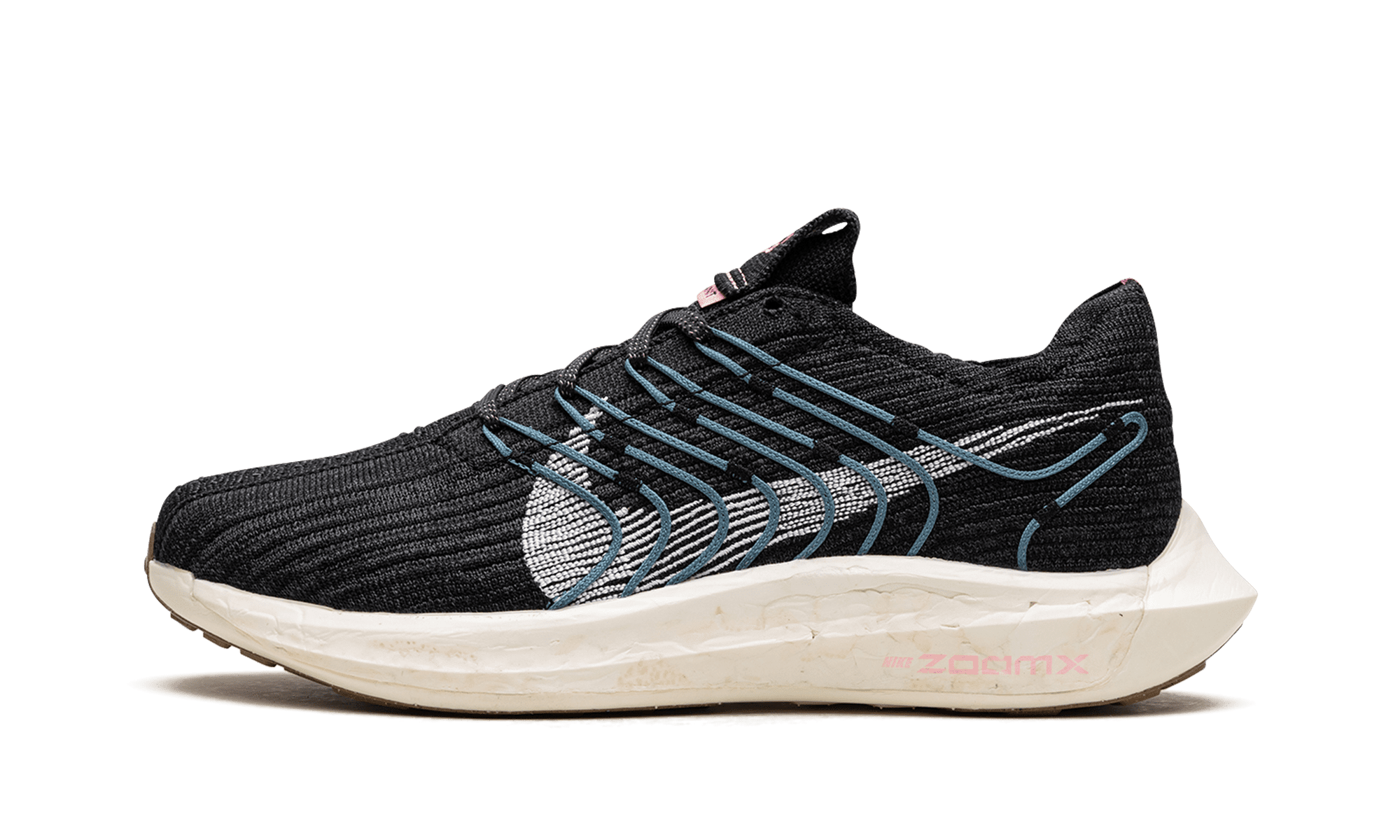 NIKE WOMENS PEGASUS TURBO NEXT NATURE Womens "BLACK NOISE AQUA" DM3414 ...