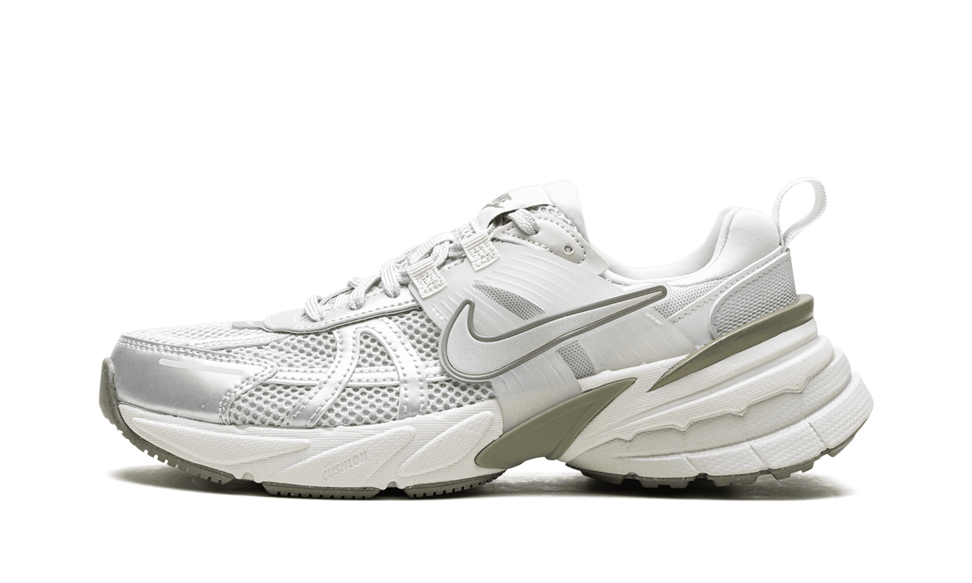 NIKE WOMENS V2K Run Womens "Photon Dust Light Silver" FD0736 006 FD0736 ...