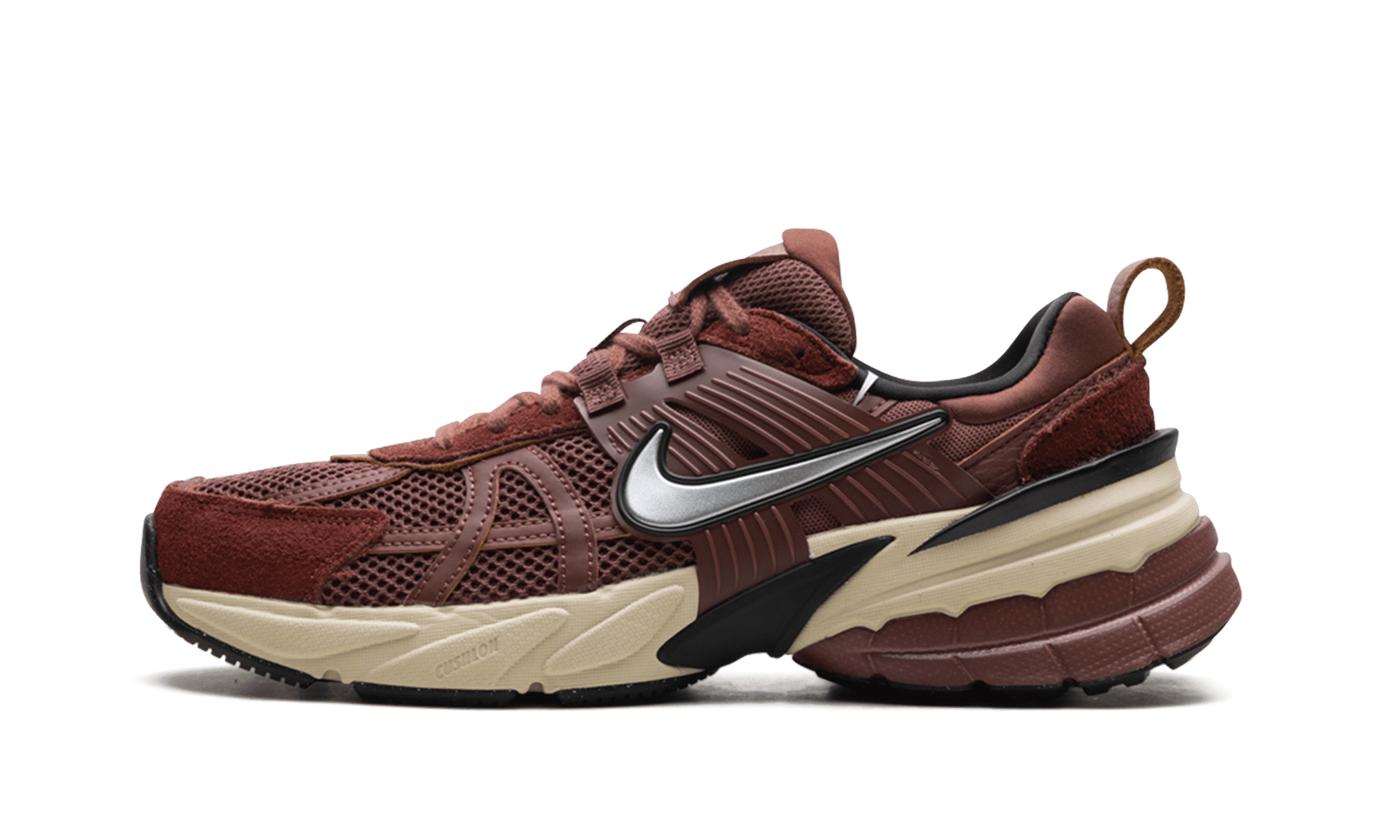 NIKE WOMENS V2K Run Womens "Red Sepia Dark Pony" FN6703 201 FN6703 201 ...