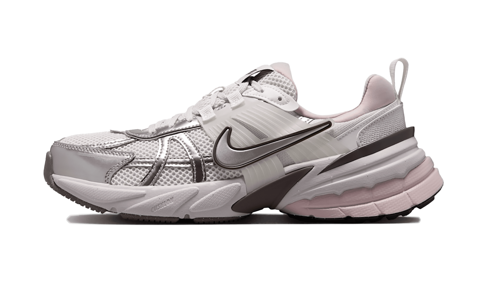 NIKE WOMENS V2K Run Womens "Platinum Tint/Summit White/Cave Stone ...