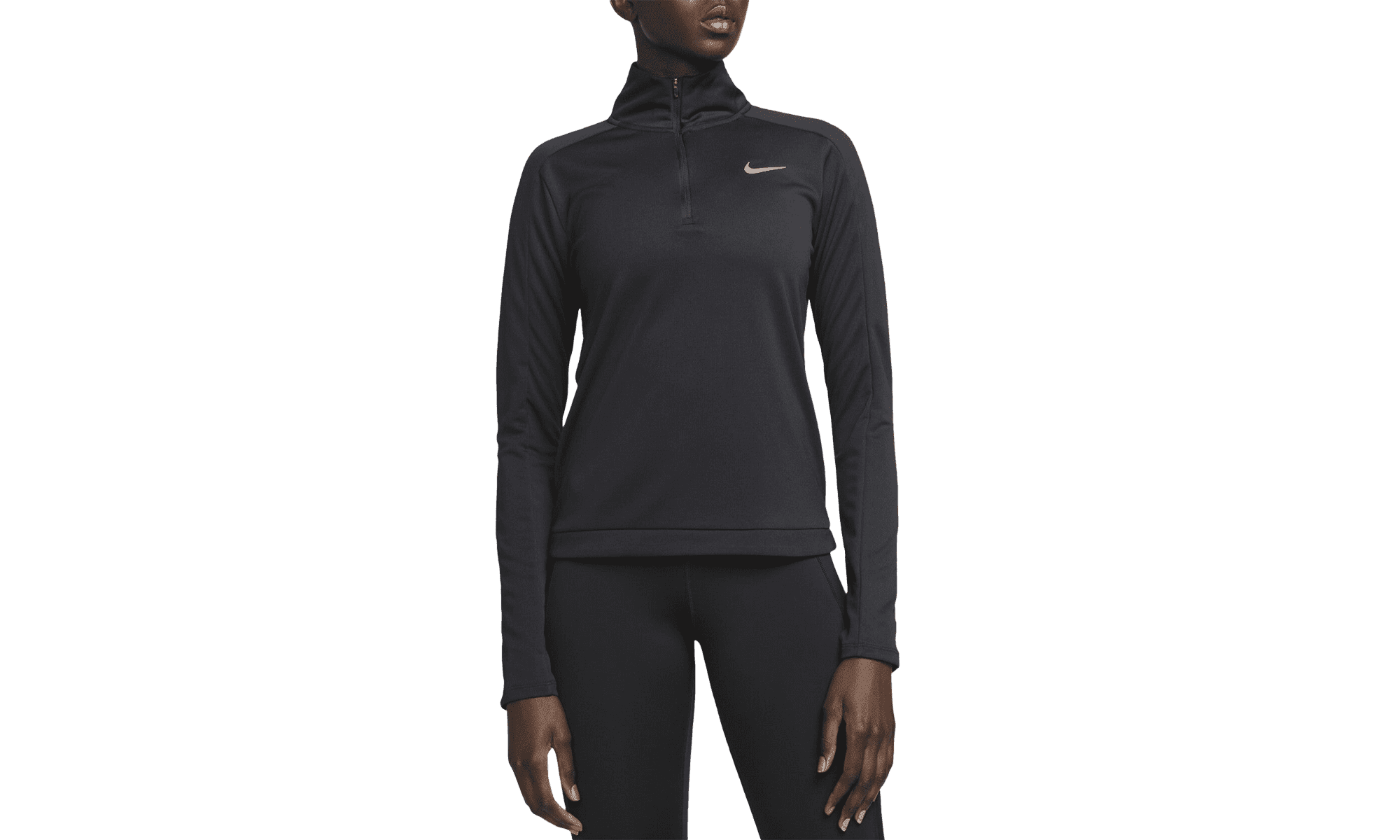 NIKE WOMENS Womens Dri-fit Full Sleeves Pacer Hz Womens Style "BLACK ...