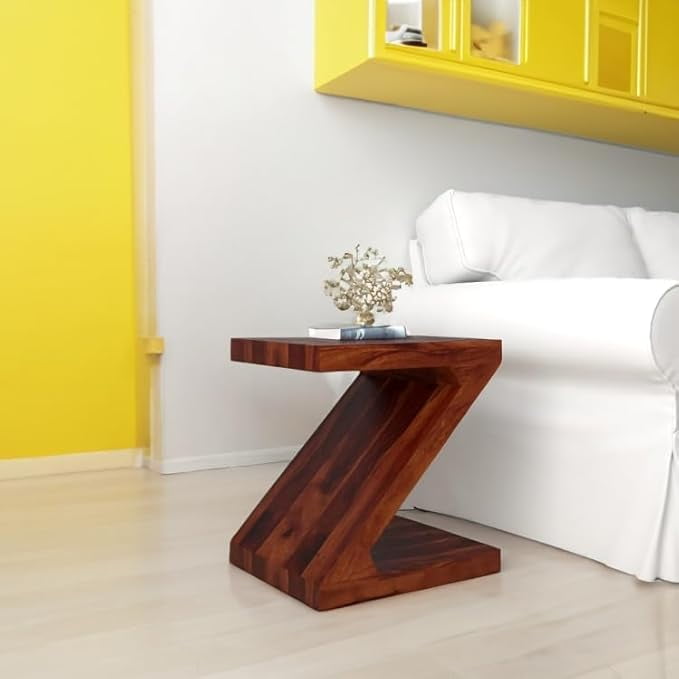 NIKITA WOOD Solid Wood End Table for Livingroom l Wooden Sofa Side ...